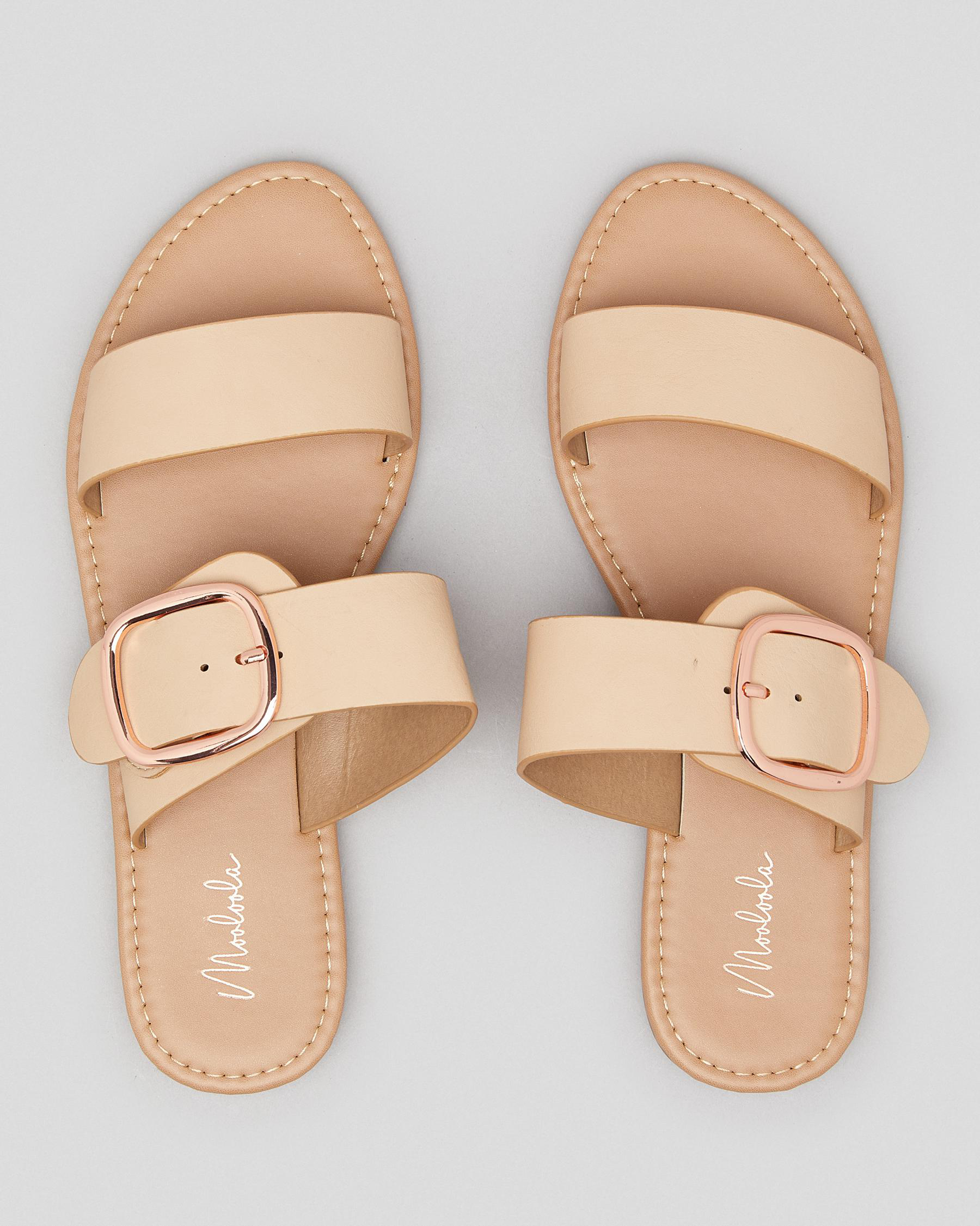 Shop Mooloola Preah Sandals In Taupe - Fast Shipping & Easy Returns ...