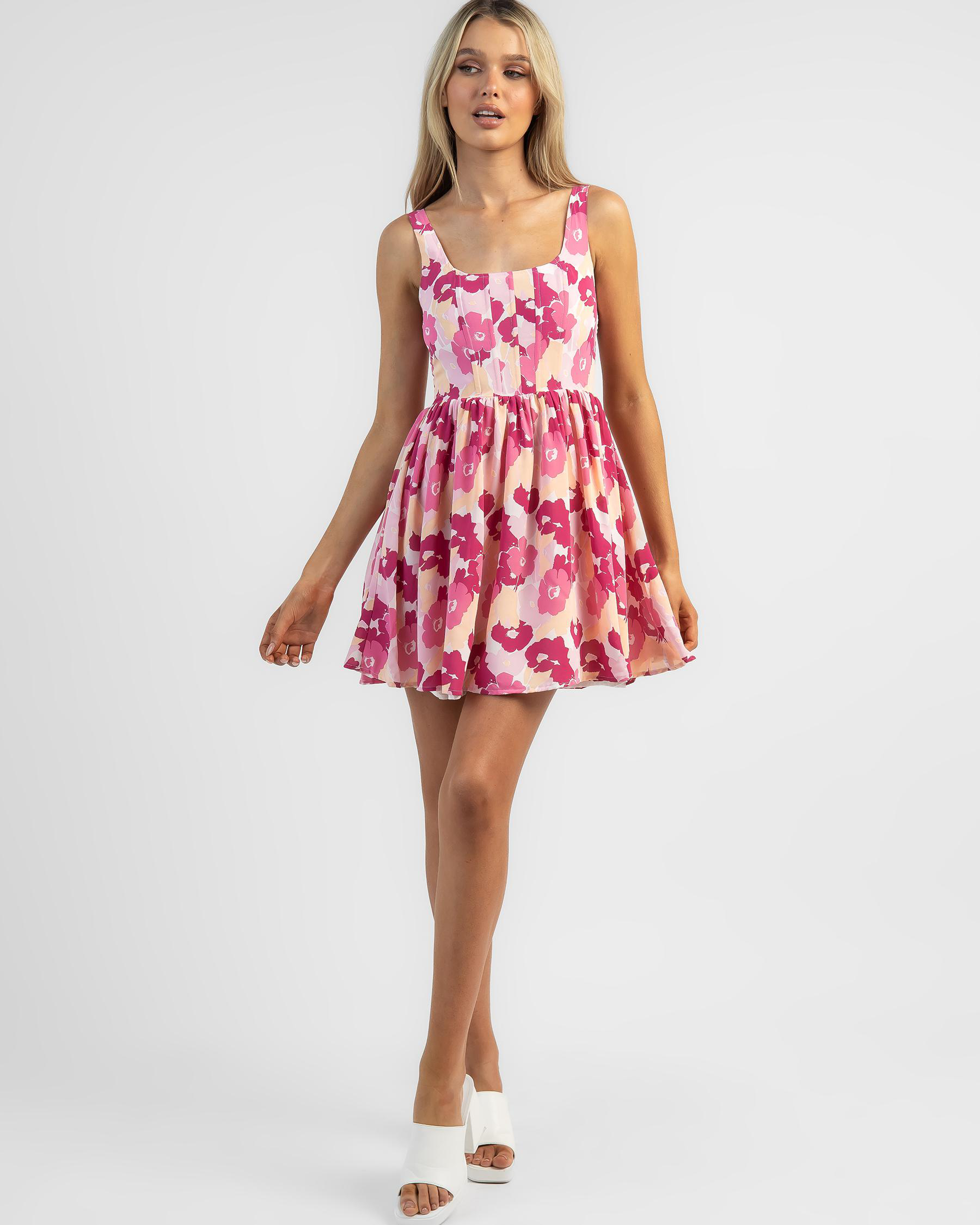 Shop Ava And Ever Shelly Dress In Pink - Fast Shipping & Easy Returns ...