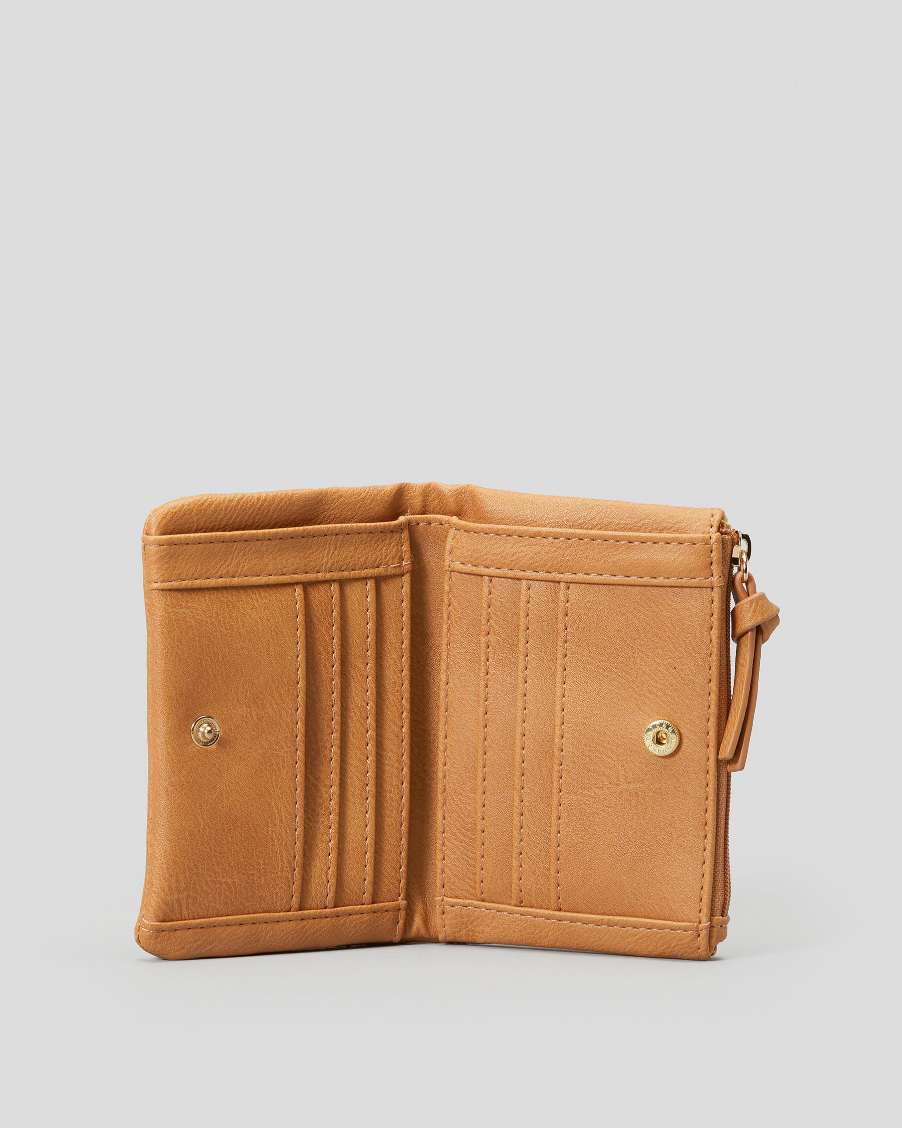 Mooloola Hibiscus Wallet In Tan - FREE* Shipping & Easy Returns - City ...