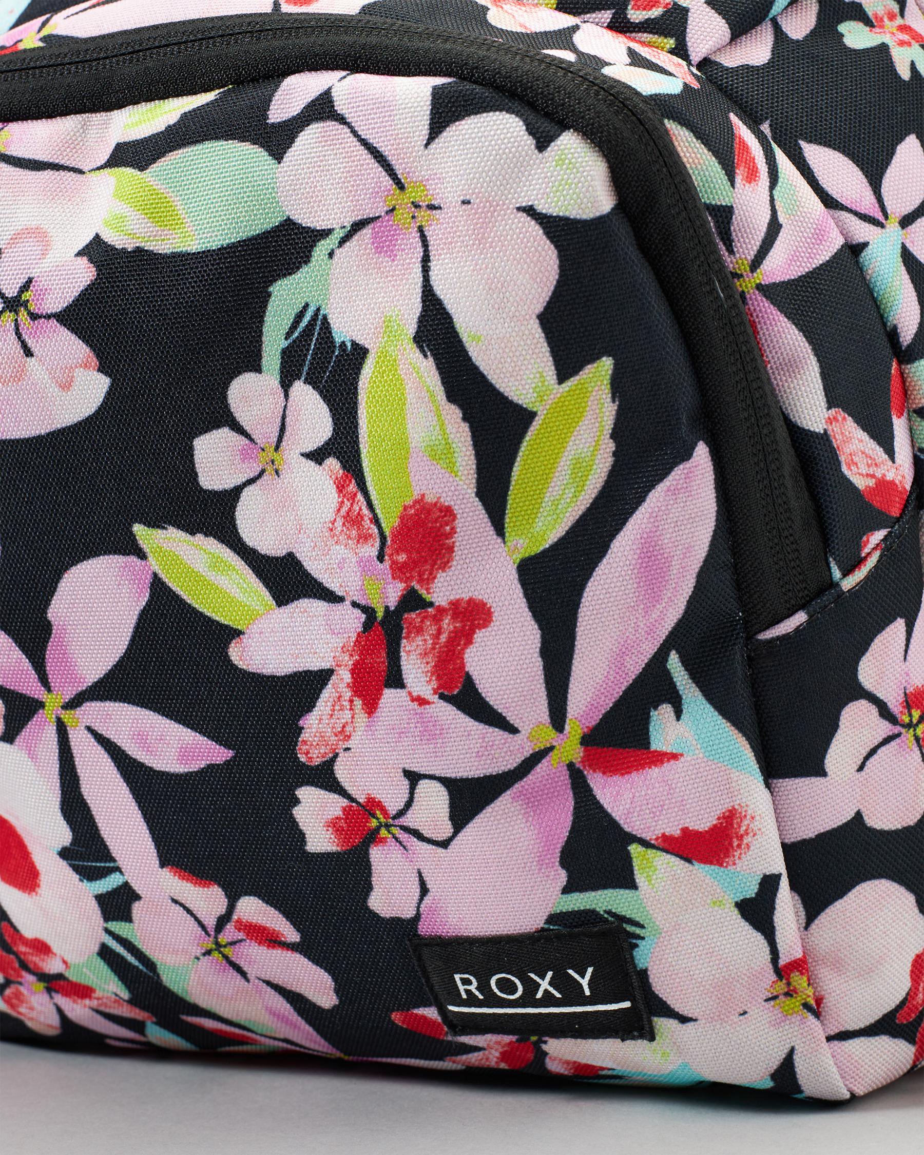 Shop Roxy Shadow Swell Printed Backpack In Anthracite New Life - Fast ...