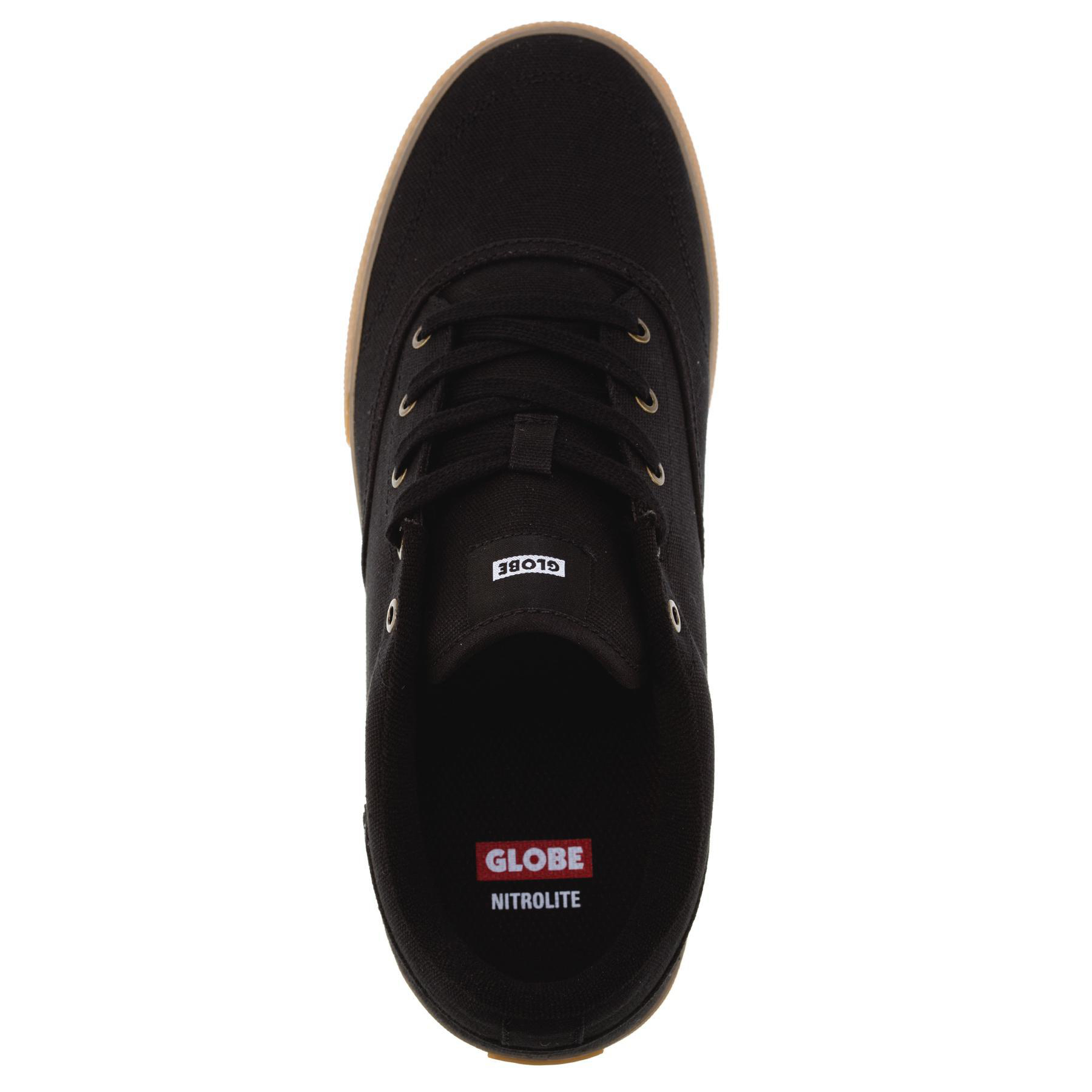 Shop Globe Tribe Shoes In Black/black/gum - Fast Shipping & Easy ...