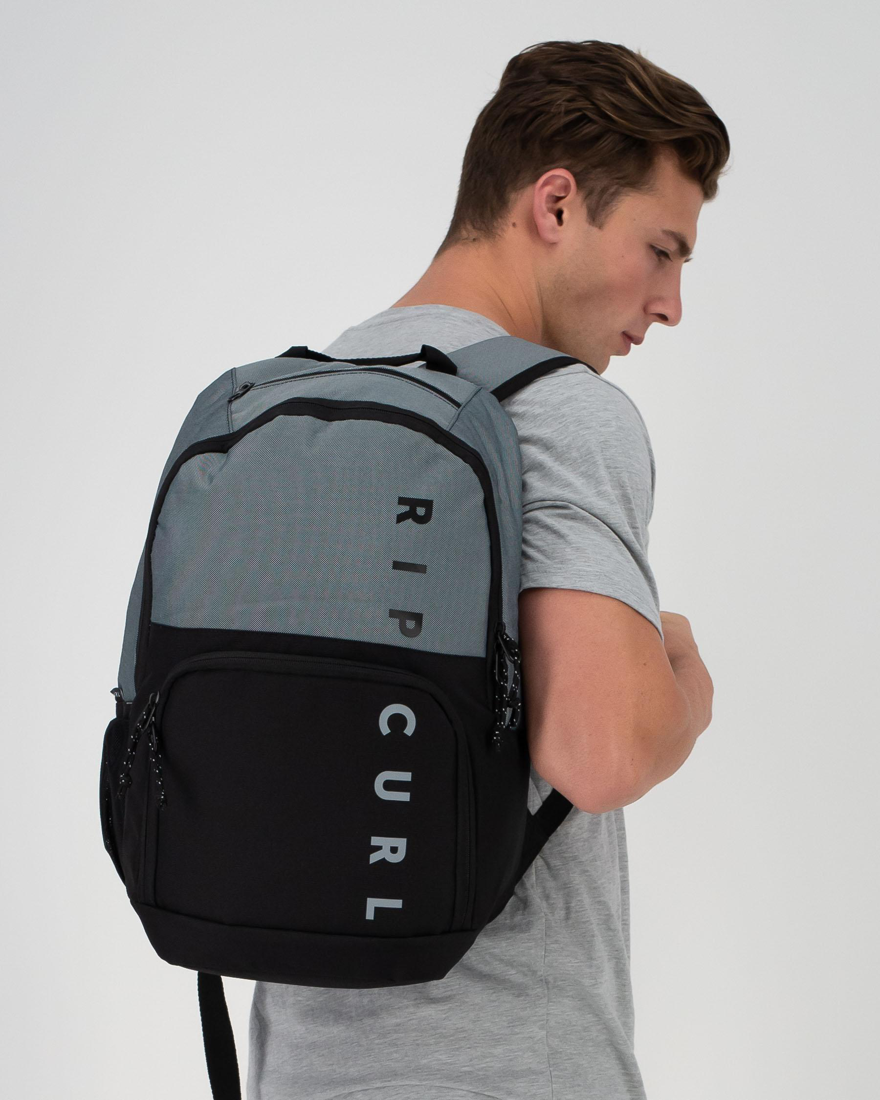 Shop Rip Curl Evo Combine Backpack In Grey - Fast Shipping & Easy ...