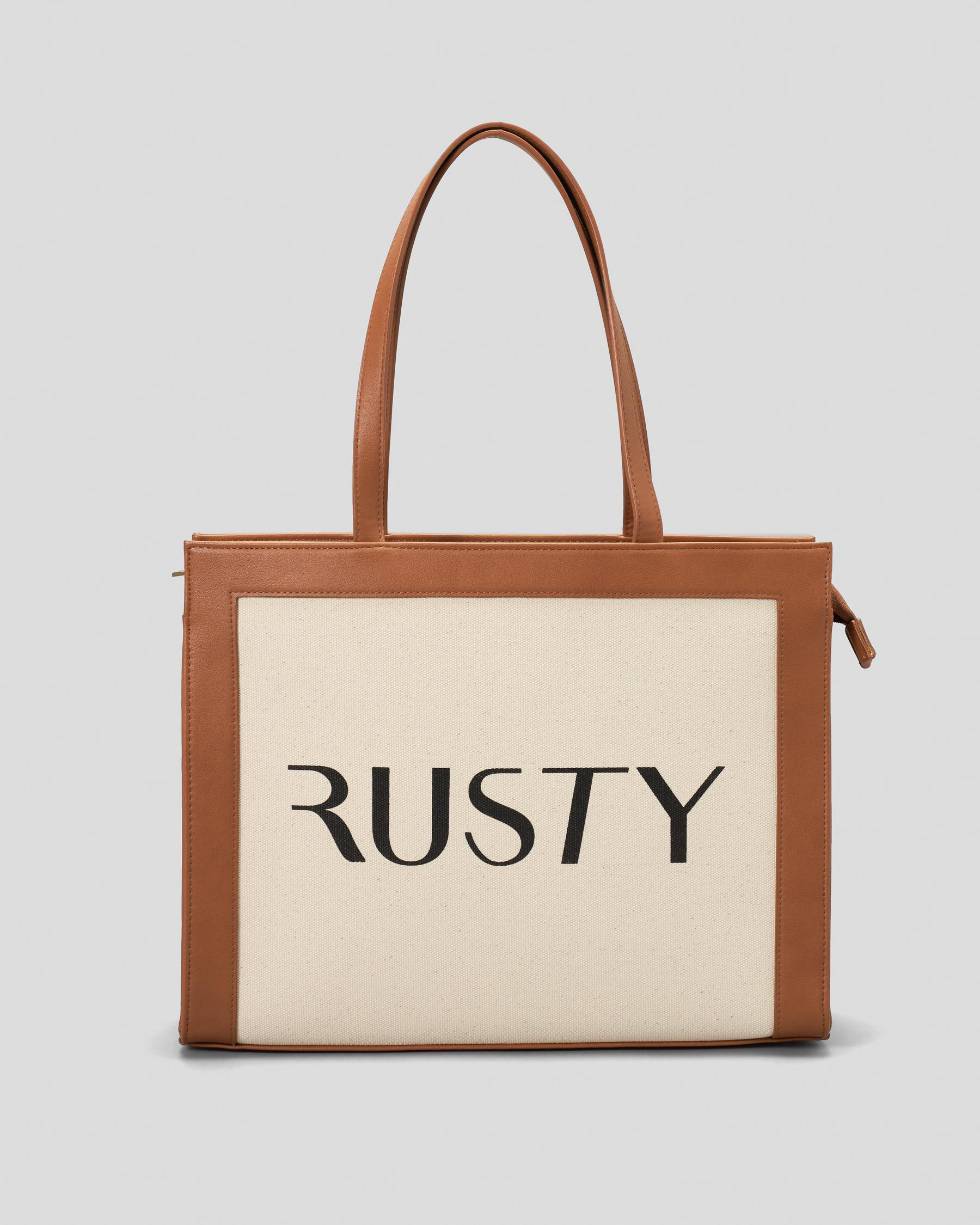 Shop Rusty Cabo Tote Bag In Natural - Fast Shipping & Easy Returns ...