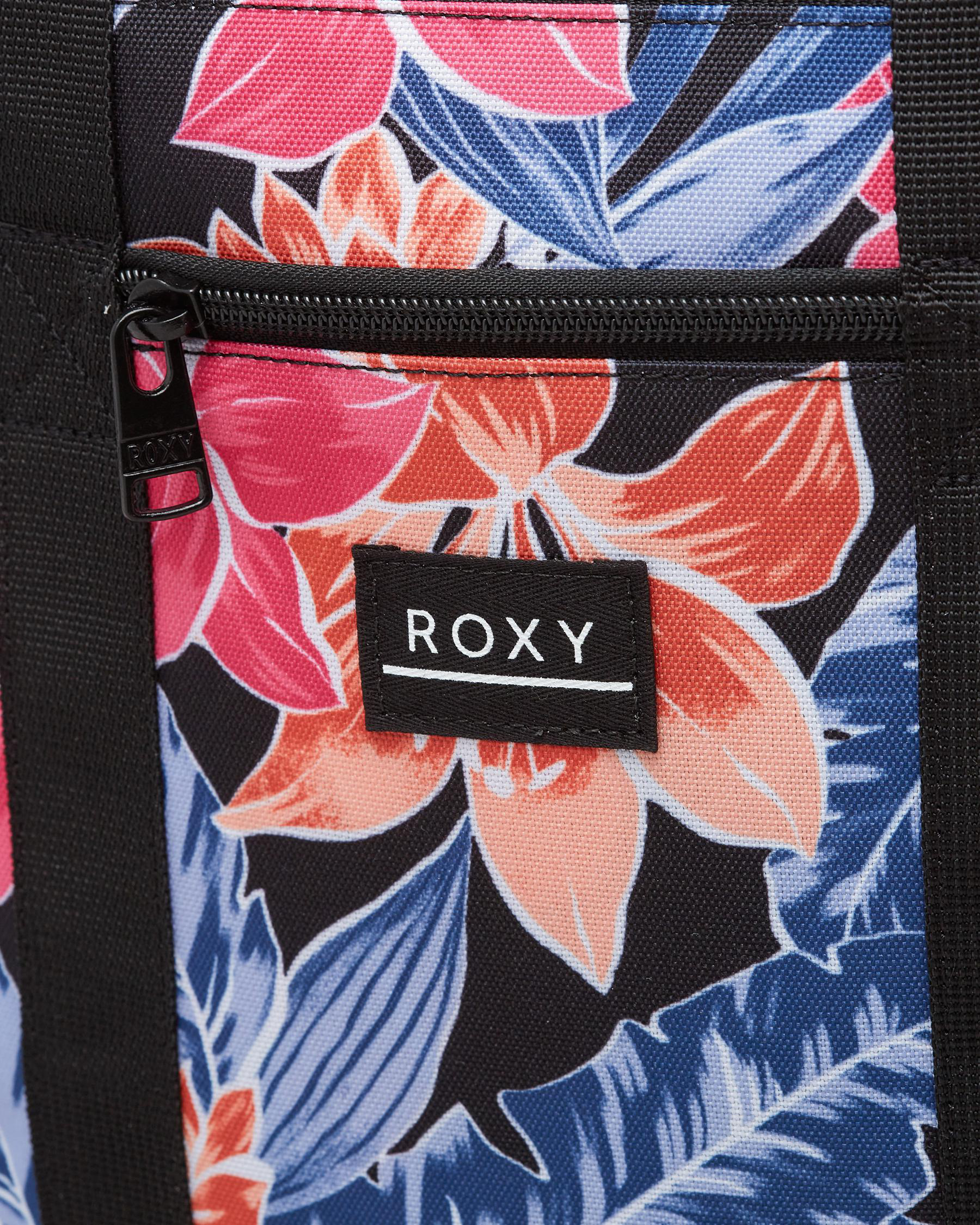 Shop Roxy Water Effect Cooler Bag In Anthracite Tropical Oasis - Fast ...