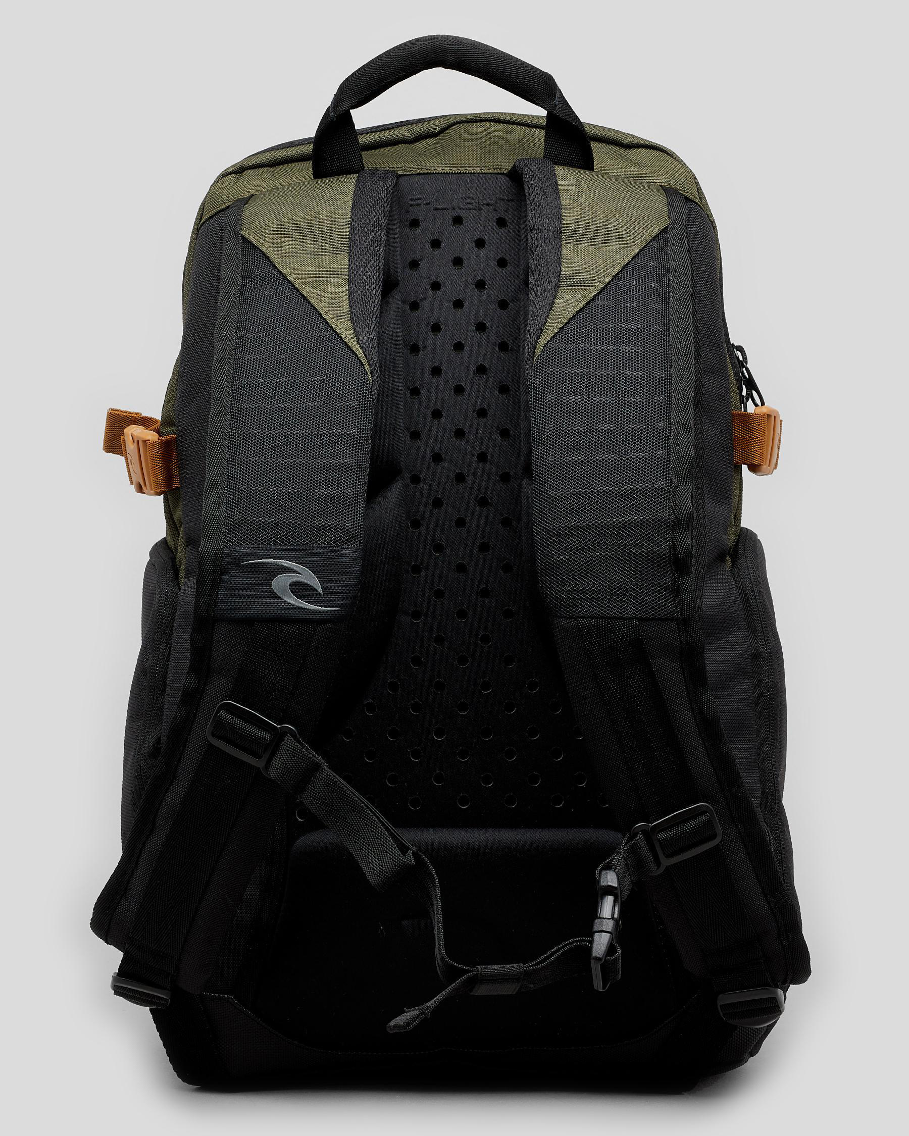 Shop Rip Curl F-Light Posse 34L Combine Backpack In Dark Olive - Fast ...
