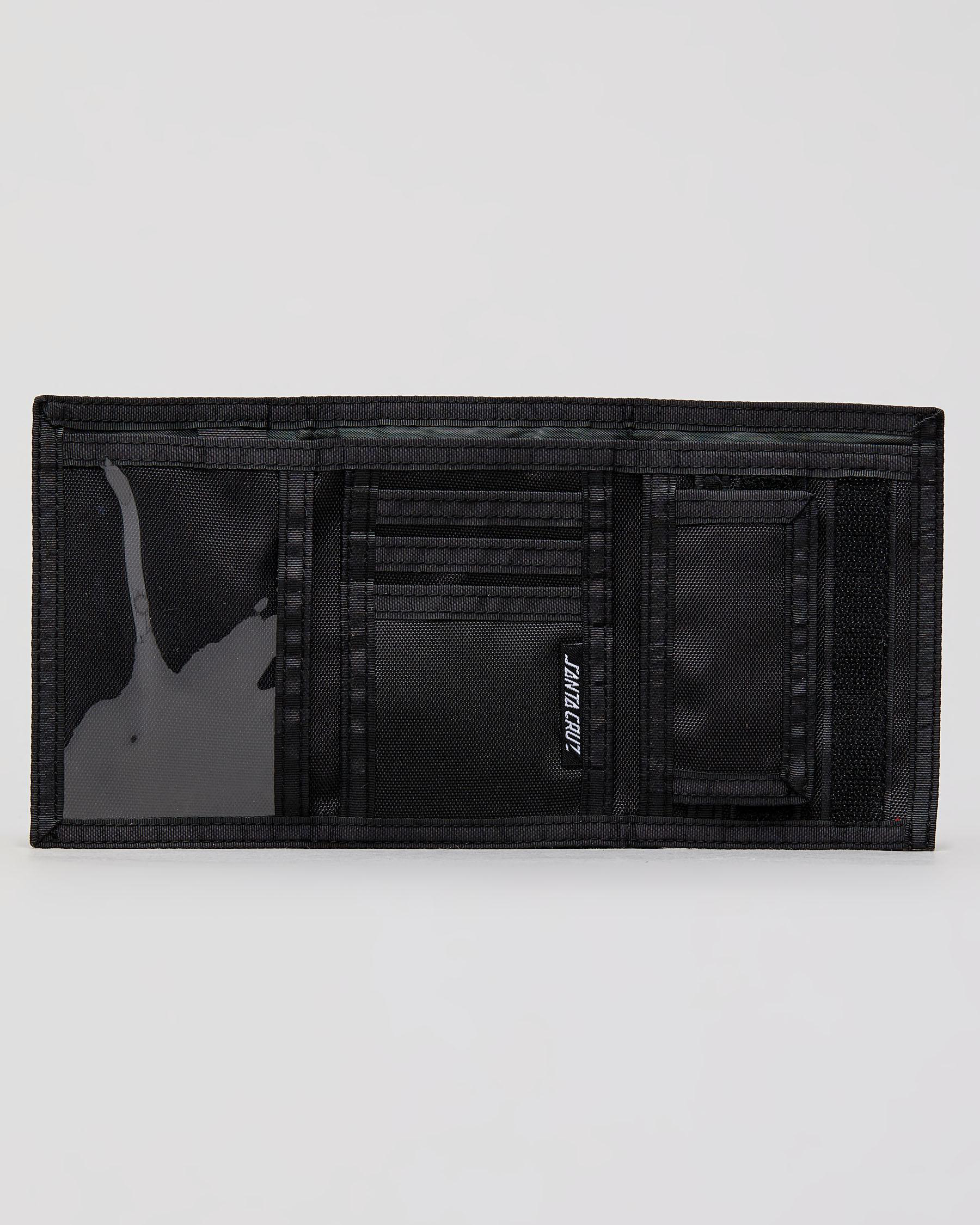 Shop Santa Cruz Dot Wallet In Black - Fast Shipping & Easy Returns ...