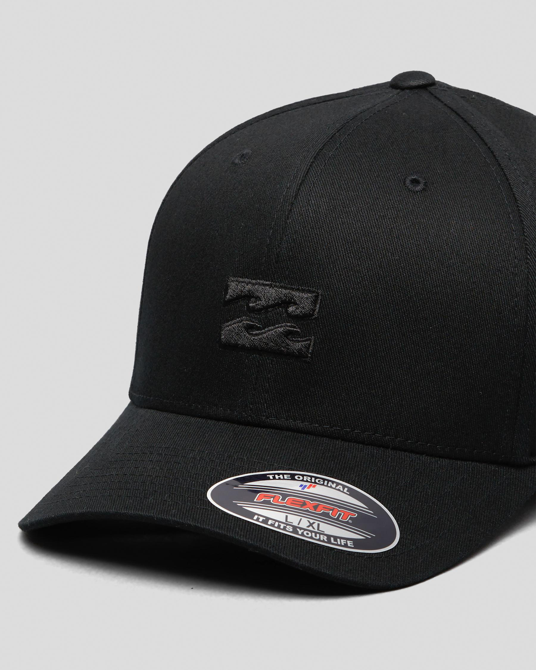 Shop Billabong All Day Flexfit Cap In Stealth Heather - Fast Shipping ...