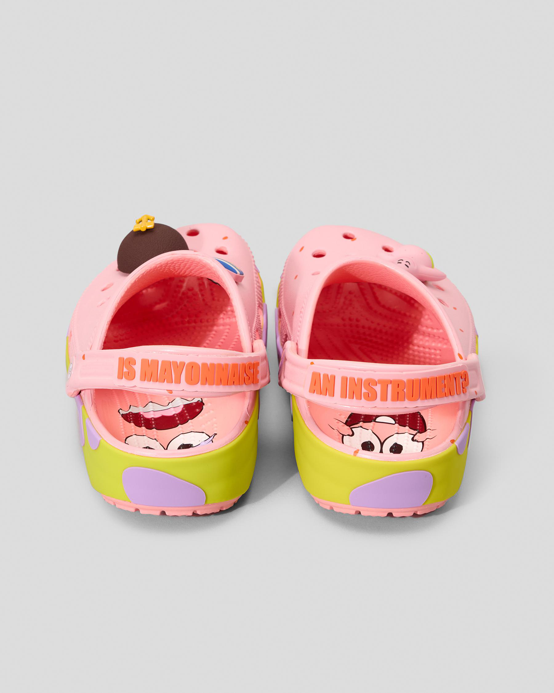 Crocs Spongebob (Patrick) Classic Clogs In Melon - FREE* Shipping ...