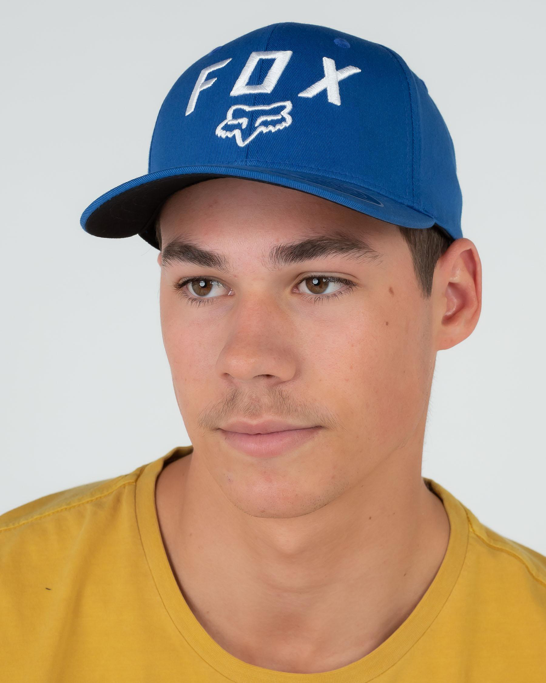 Shop Fox Legacy Moth 110 Cap In Royal Blue - Fast Shipping & Easy ...