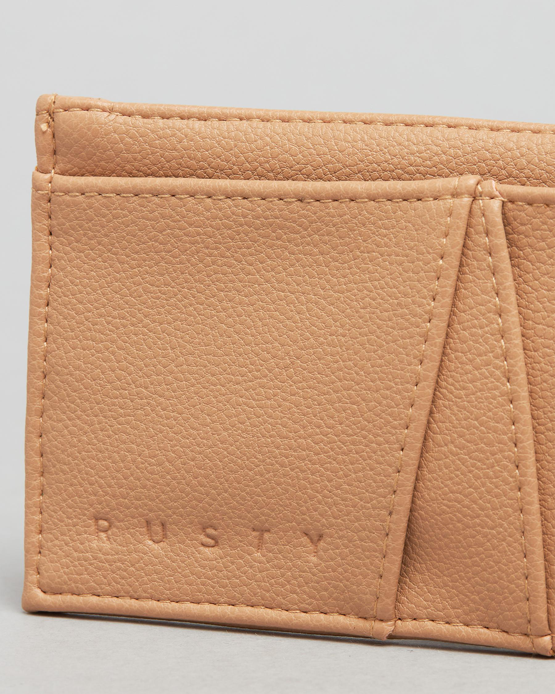 Shop Rusty Soulful Card Holder In Latte - Fast Shipping & Easy Returns ...