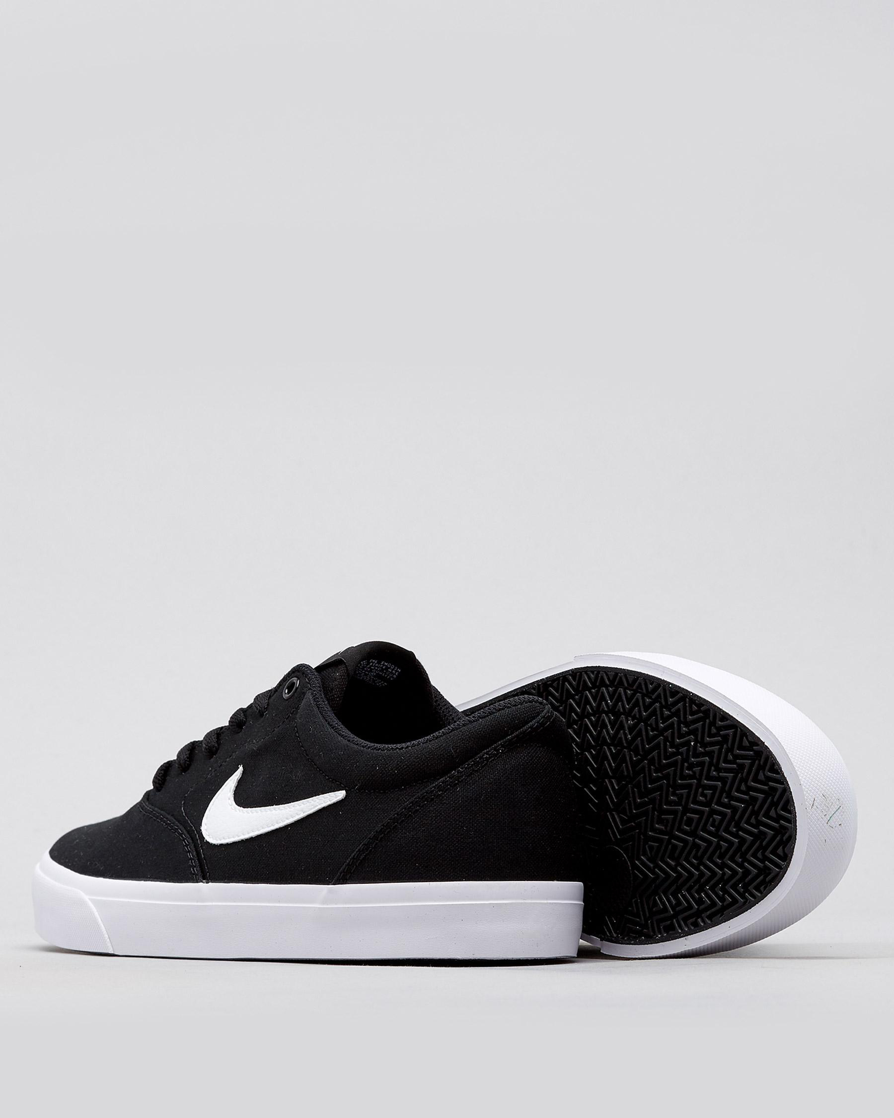 Shop Nike Charge Shoes In Black/white - Fast Shipping & Easy Returns ...