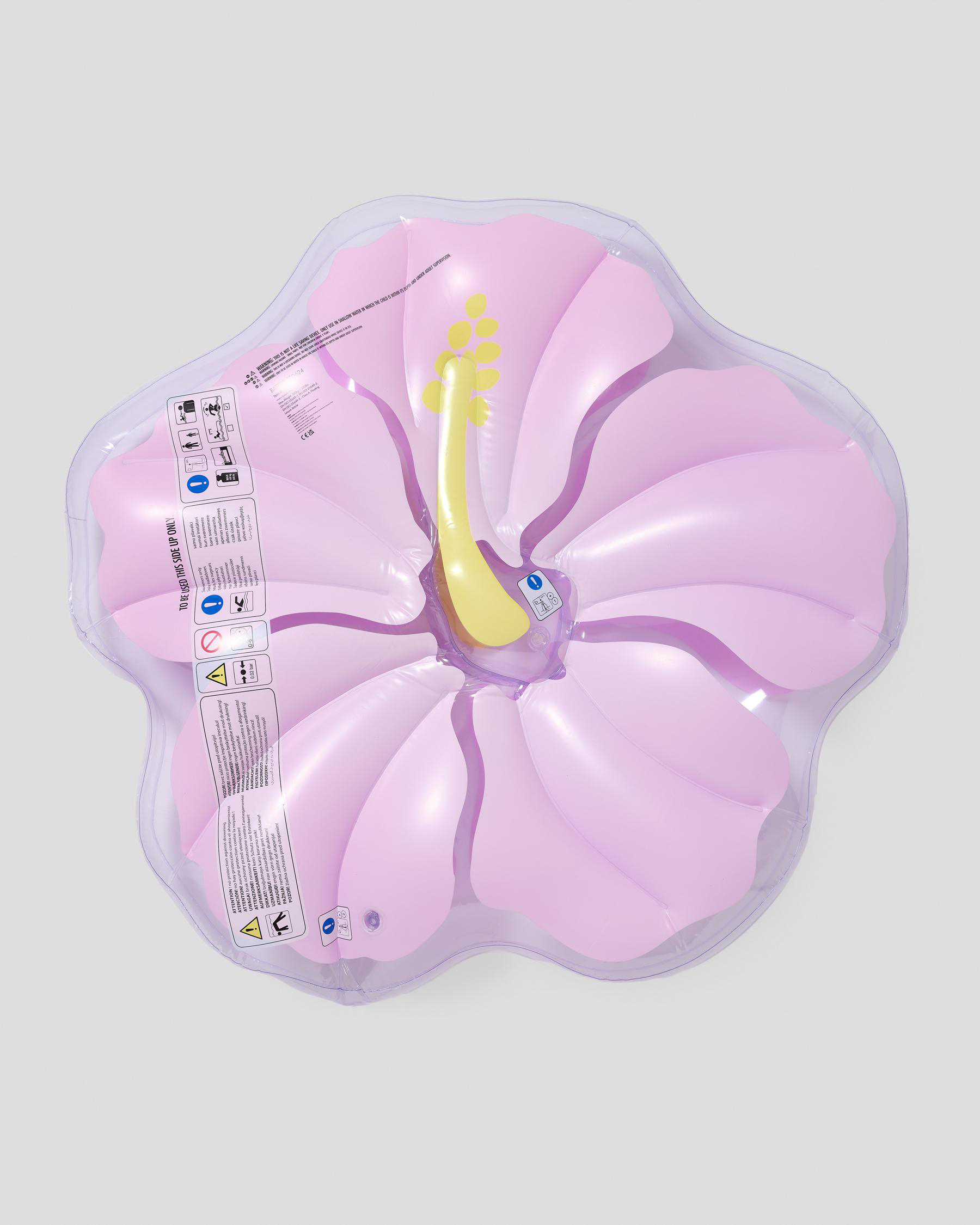 Sunnylife Hibiscus Luxe Lie On Float In Lilac - FREE* Shipping & Easy ...