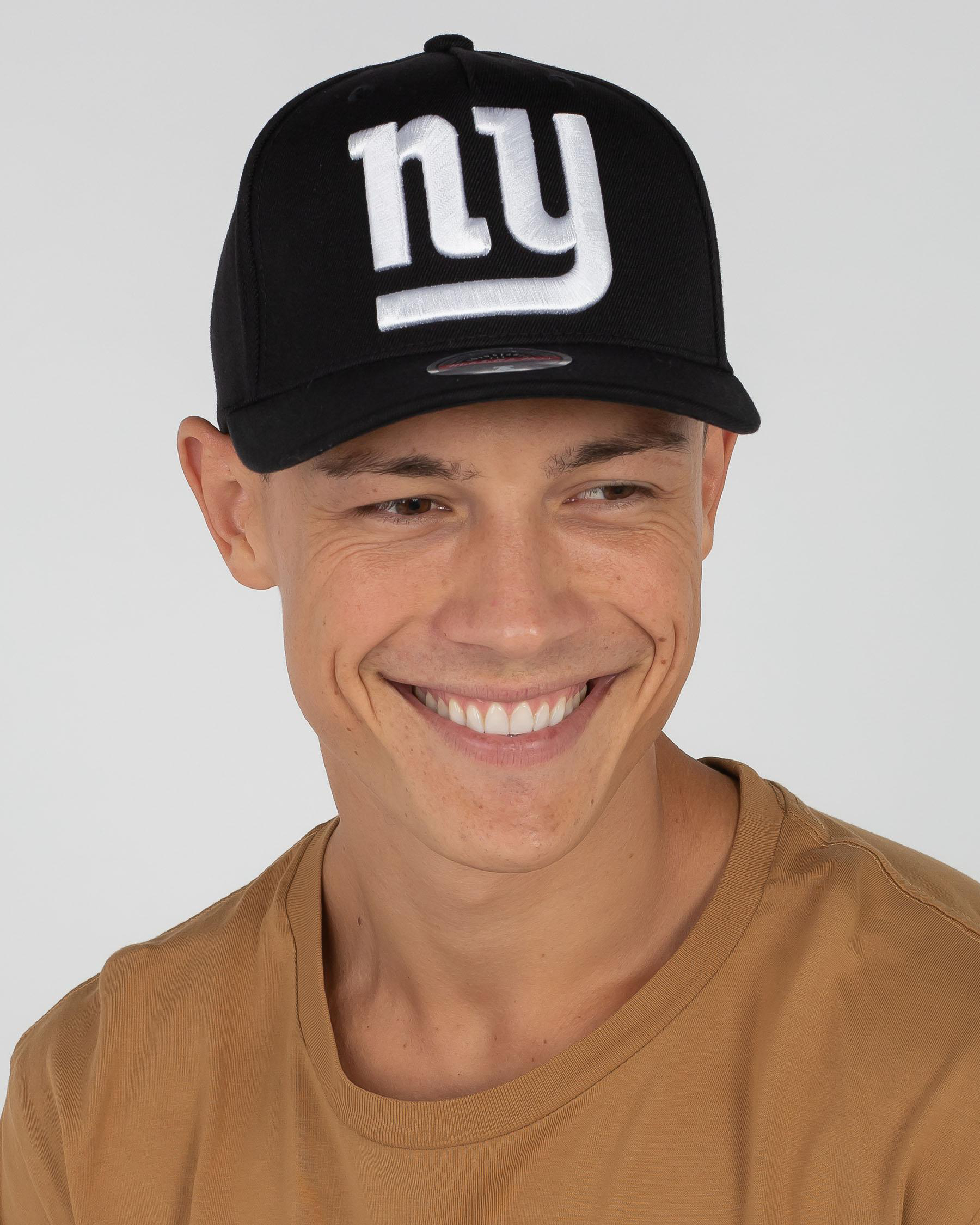Shop Mitchell & Ness New York Giants Wide Receiver Classic Cap In Black ...