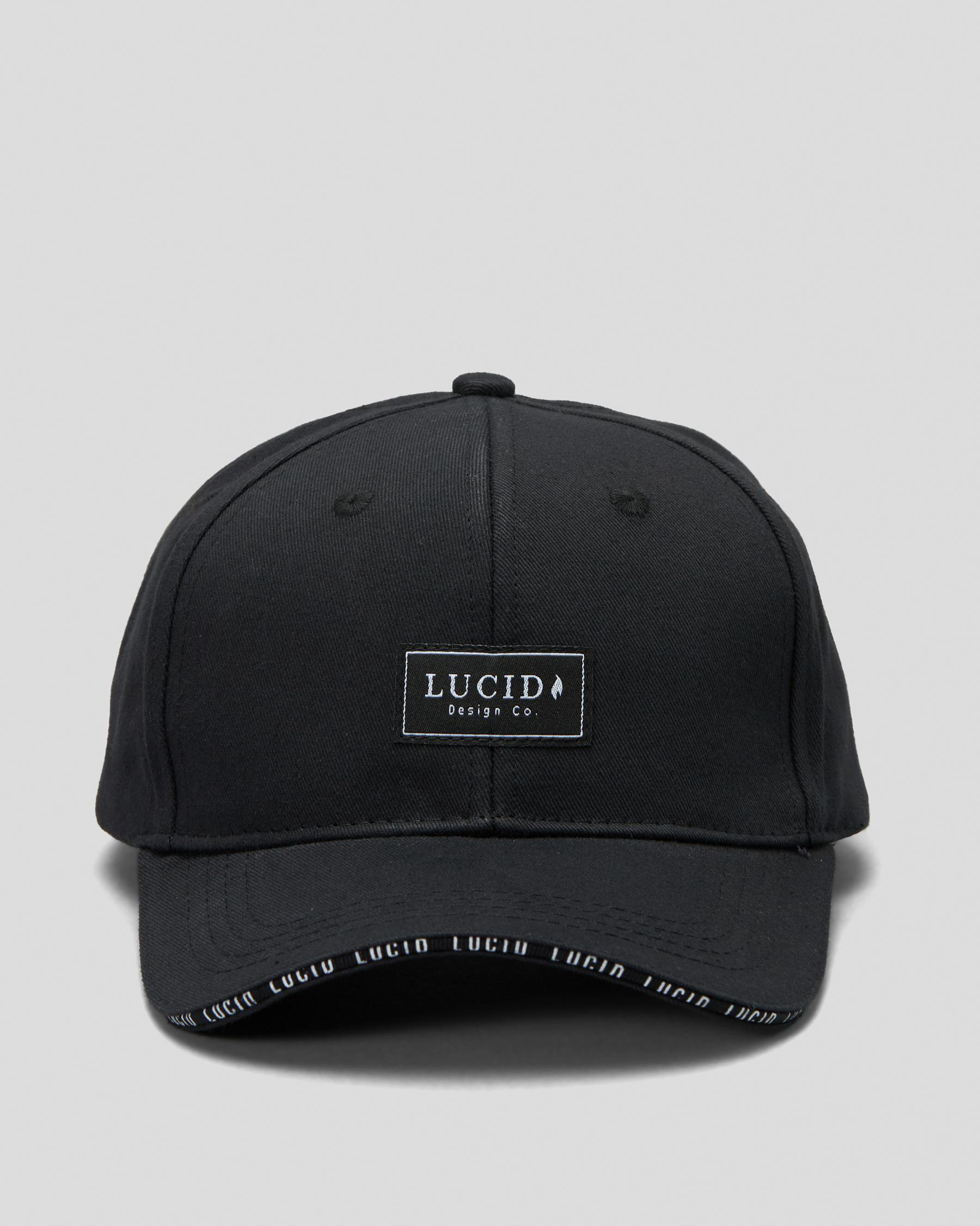 Shop Lucid Boys' Vertices Snapback Cap In Black - Fast Shipping & Easy ...