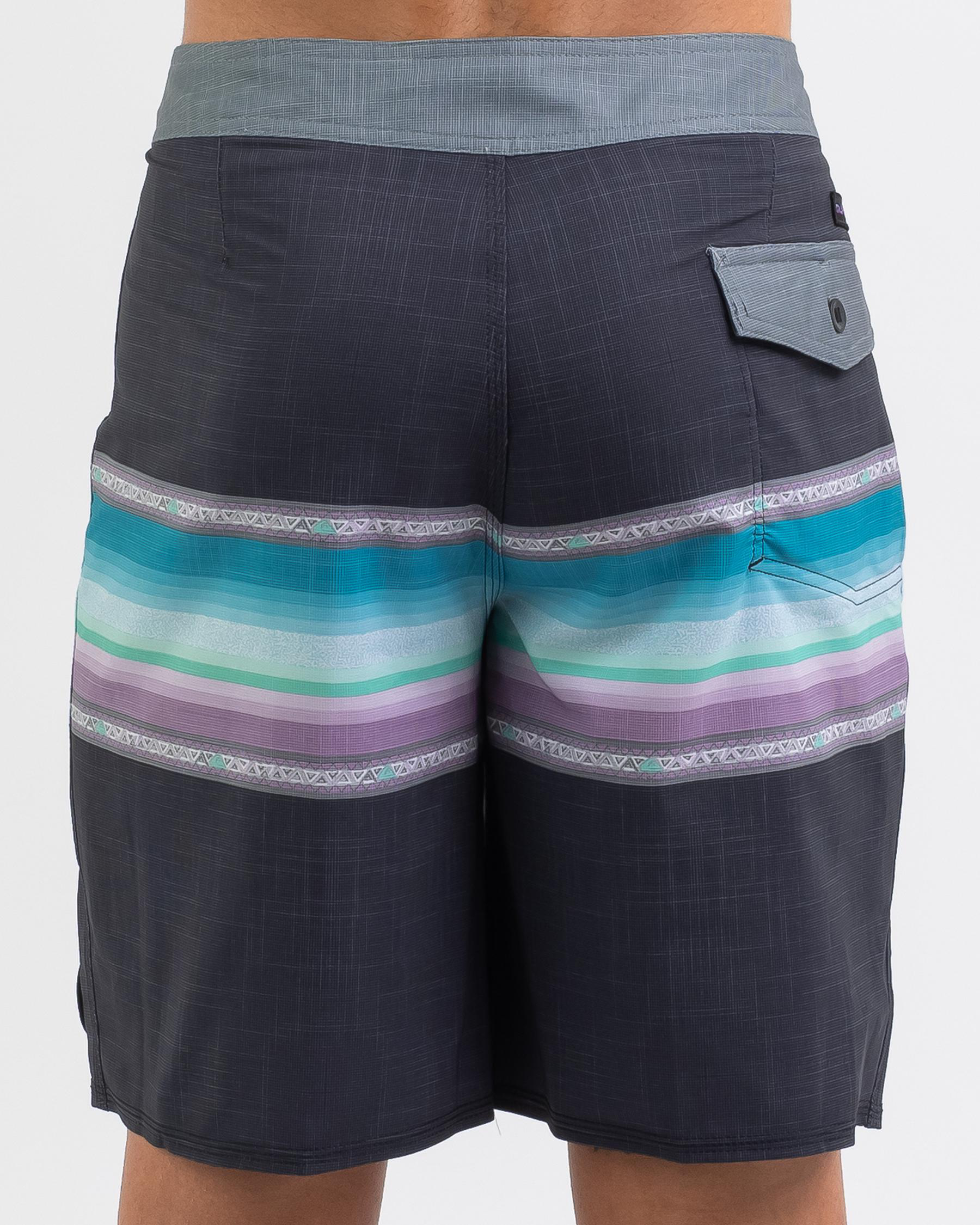 Shop Quiksilver Surfsilk Sun Faded Board Shorts In Black - Fast ...