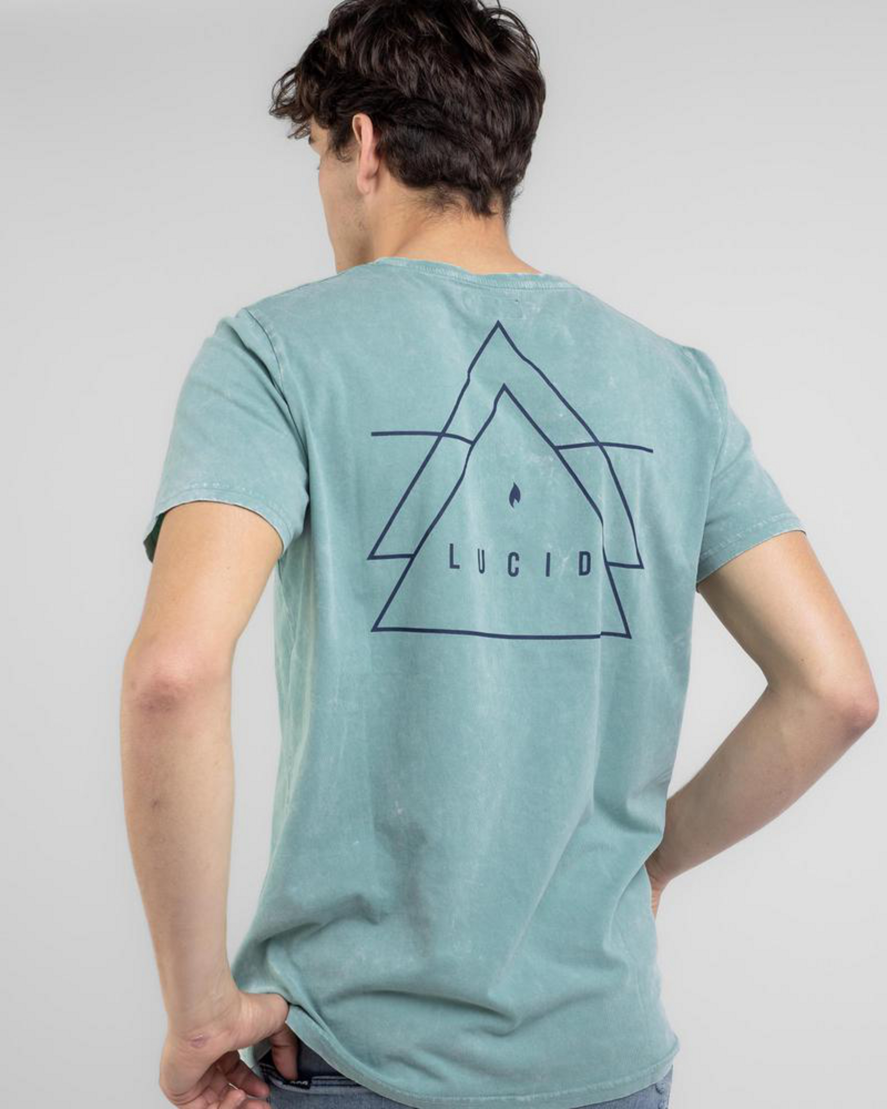 Shop Lucid Arrow T-Shirt In Mint Acid - Fast Shipping & Easy Returns ...