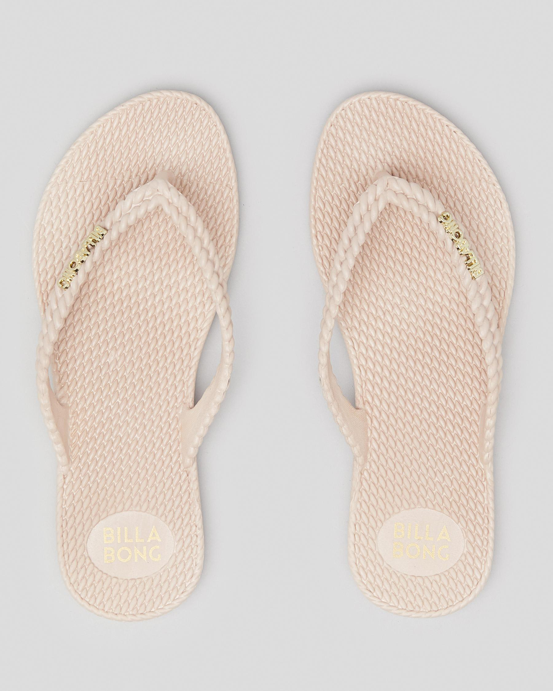 Shop Billabong Kick Back Thongs In Canvas - Fast Shipping & Easy ...