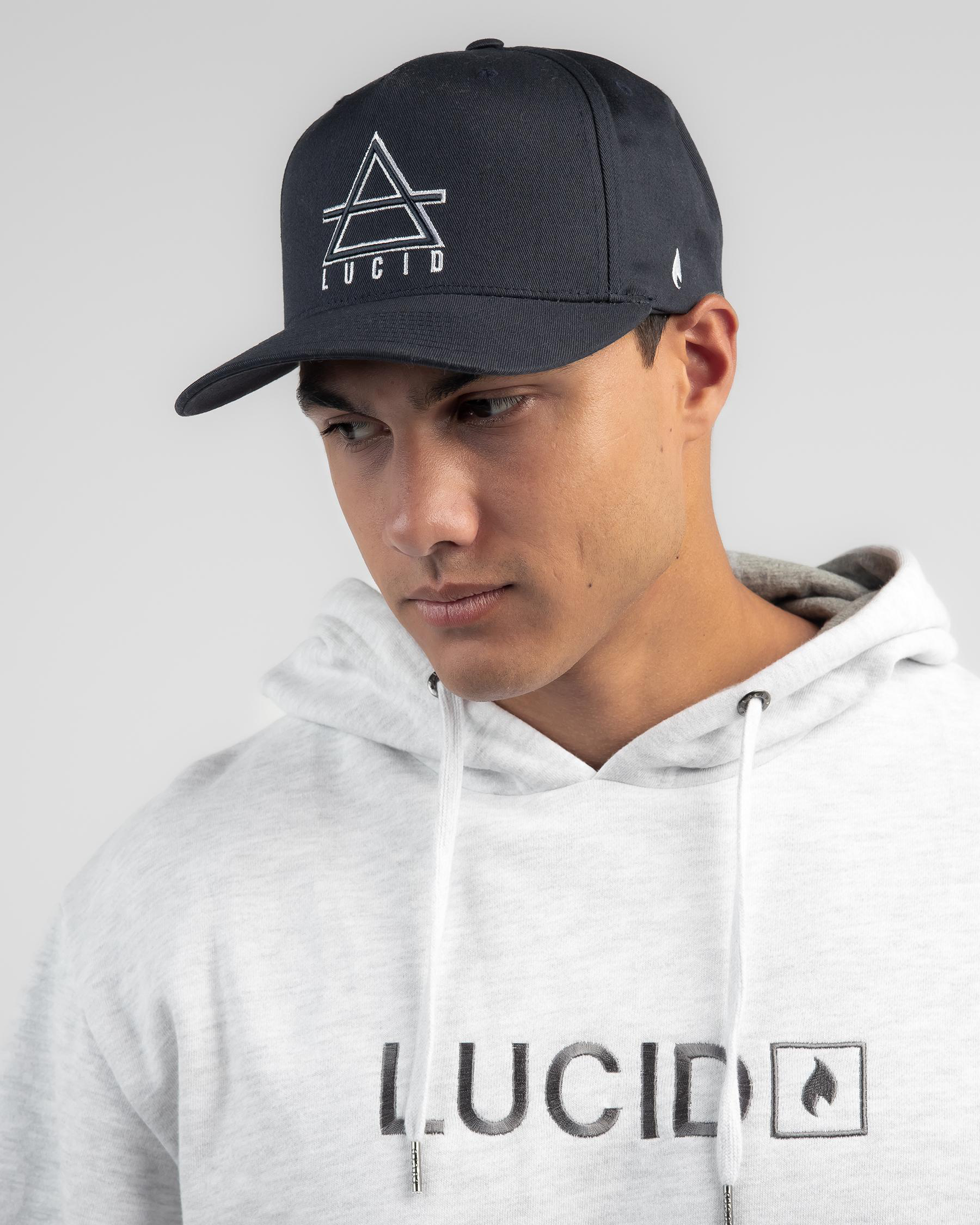 Shop Lucid Nightfall Snapback Cap In Navy - Fast Shipping & Easy ...