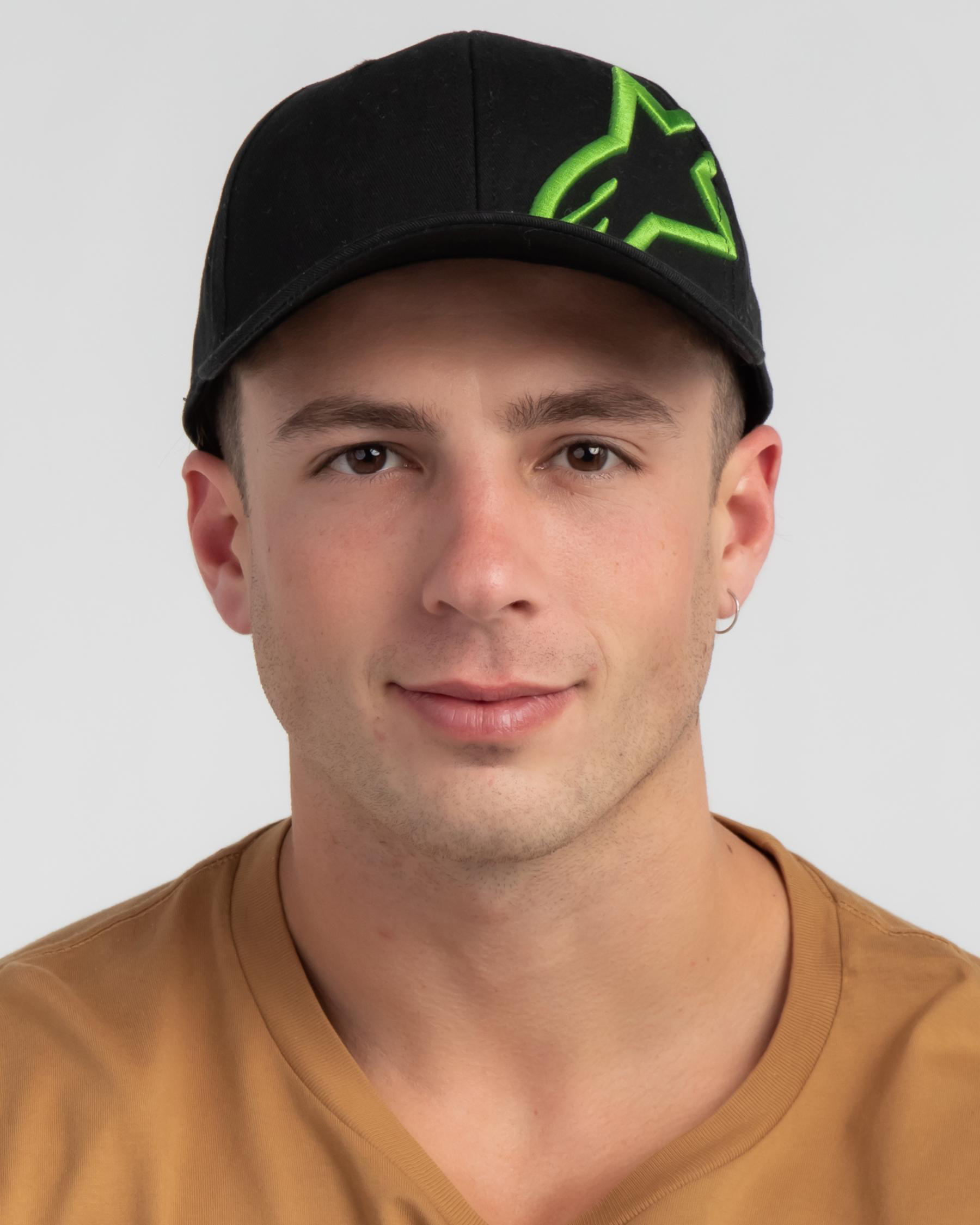 Alpinestars Corp Snap 2 Cap In Black/green - Fast Shipping & Easy ...