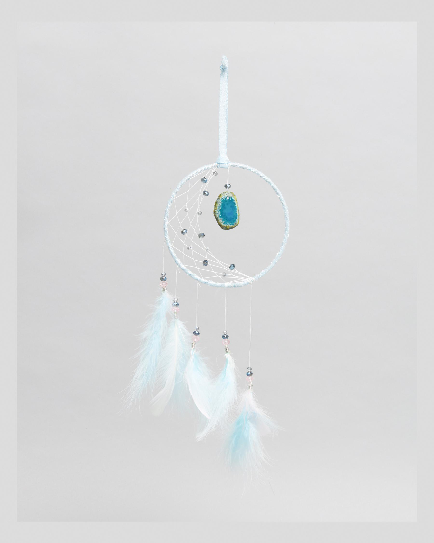 Shop Mooloola Half Moon Dream Catcher In Blue - Fast Shipping & Easy ...