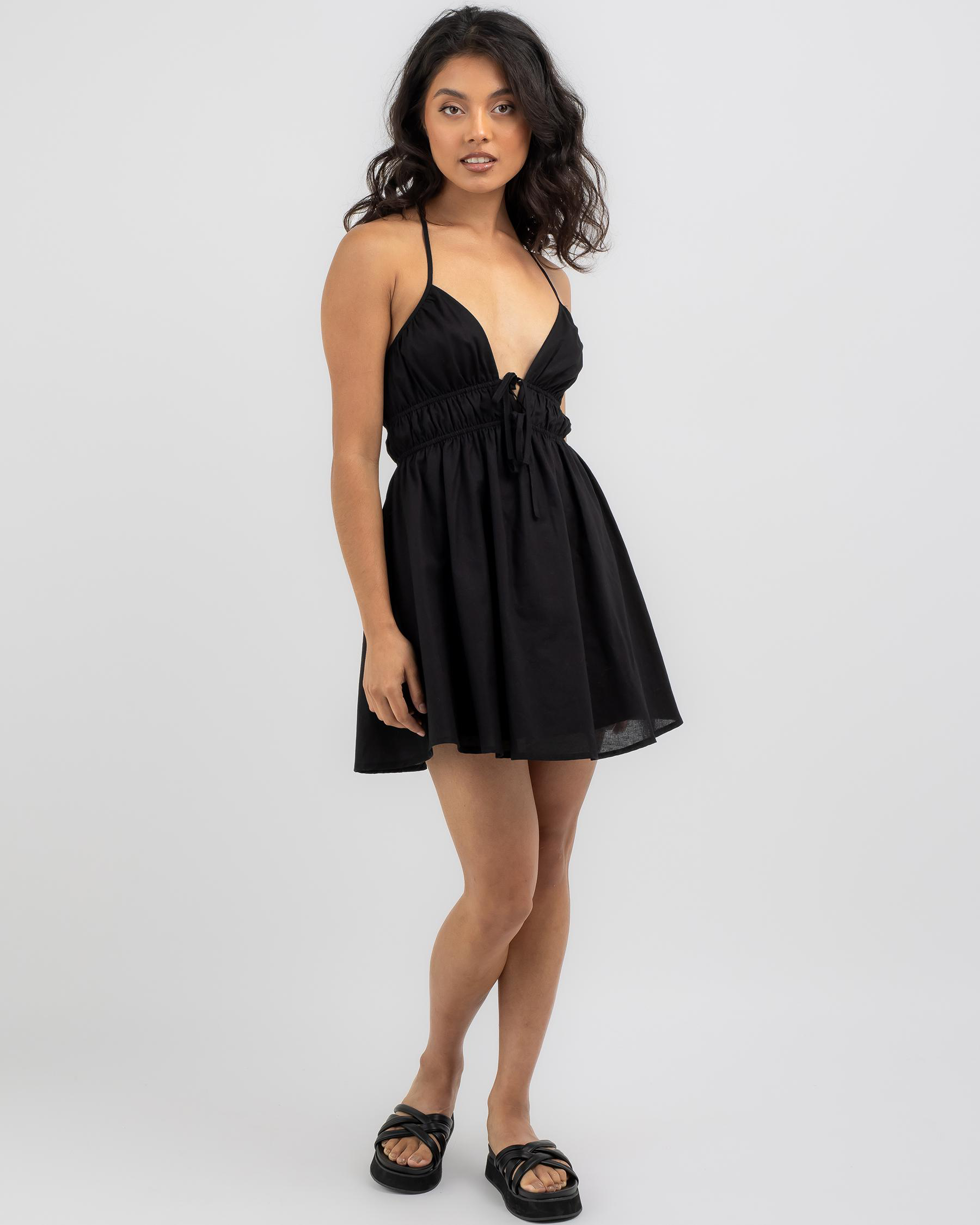 Shop Alive Girl Meadow Dress In Black - Fast Shipping & Easy Returns ...