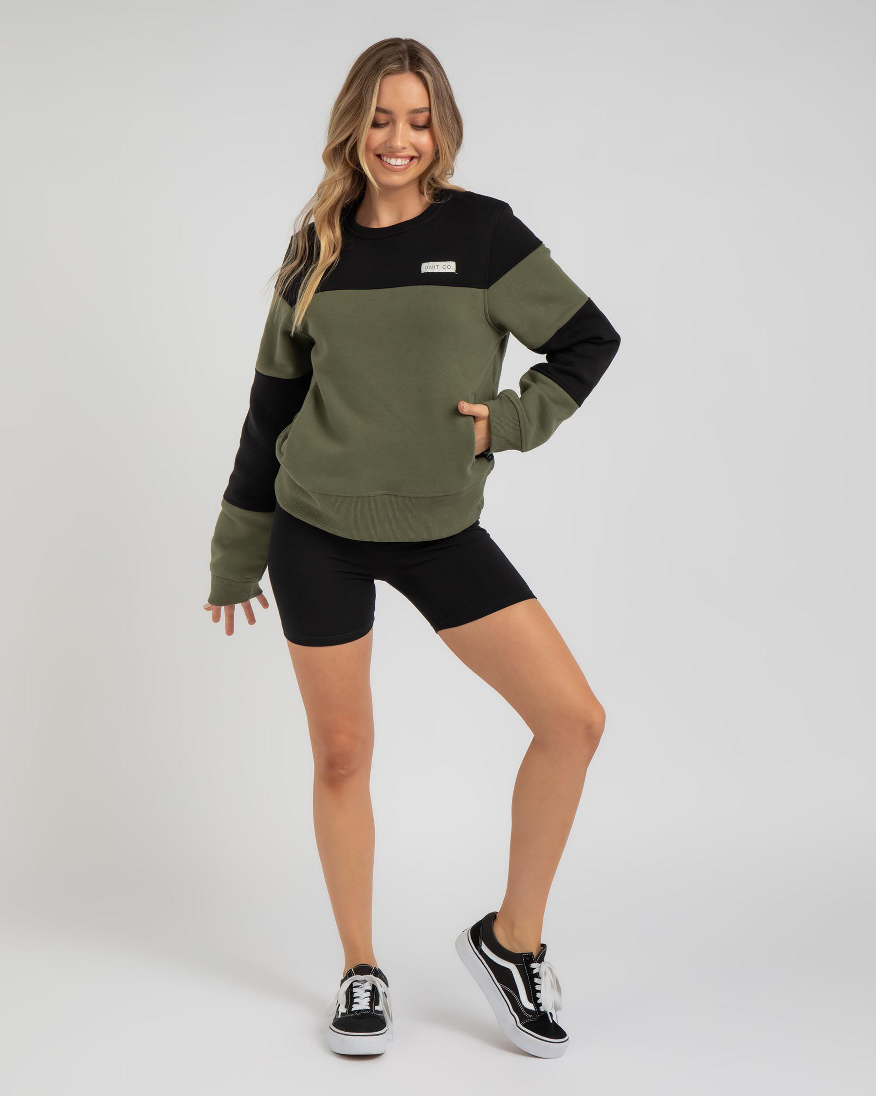 Shop Unit Oxford Sweatshirt In Military - Fast Shipping & Easy Returns ...