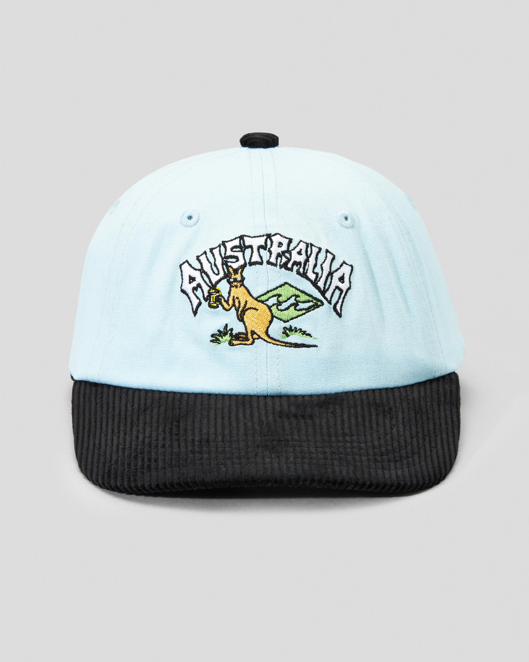 Shop Billabong Kanga Snapback Cap In Powder Blue - Fast Shipping & Easy ...