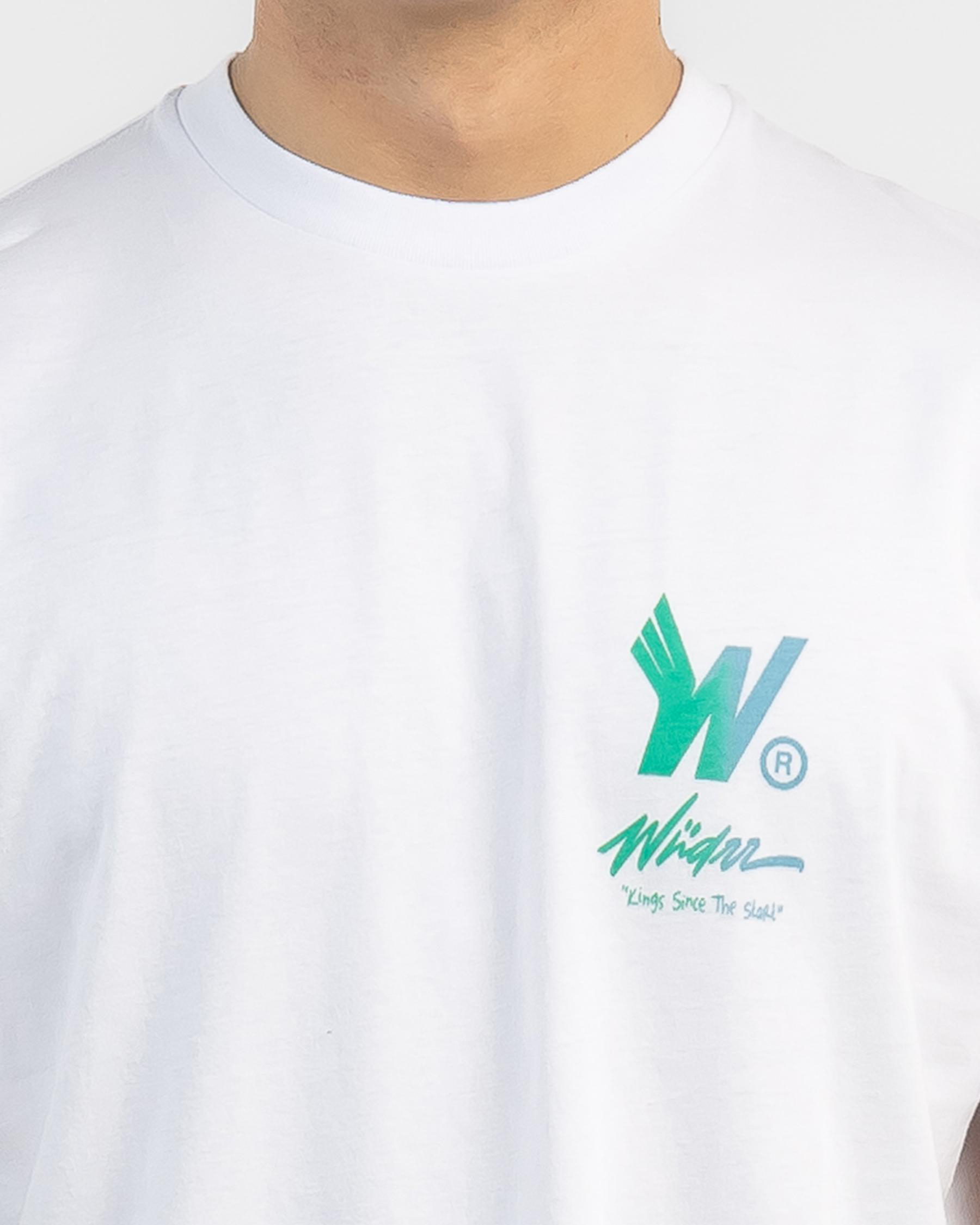 Shop Wndrr Vivid Custom Fit T-Shirt In White - Fast Shipping & Easy ...