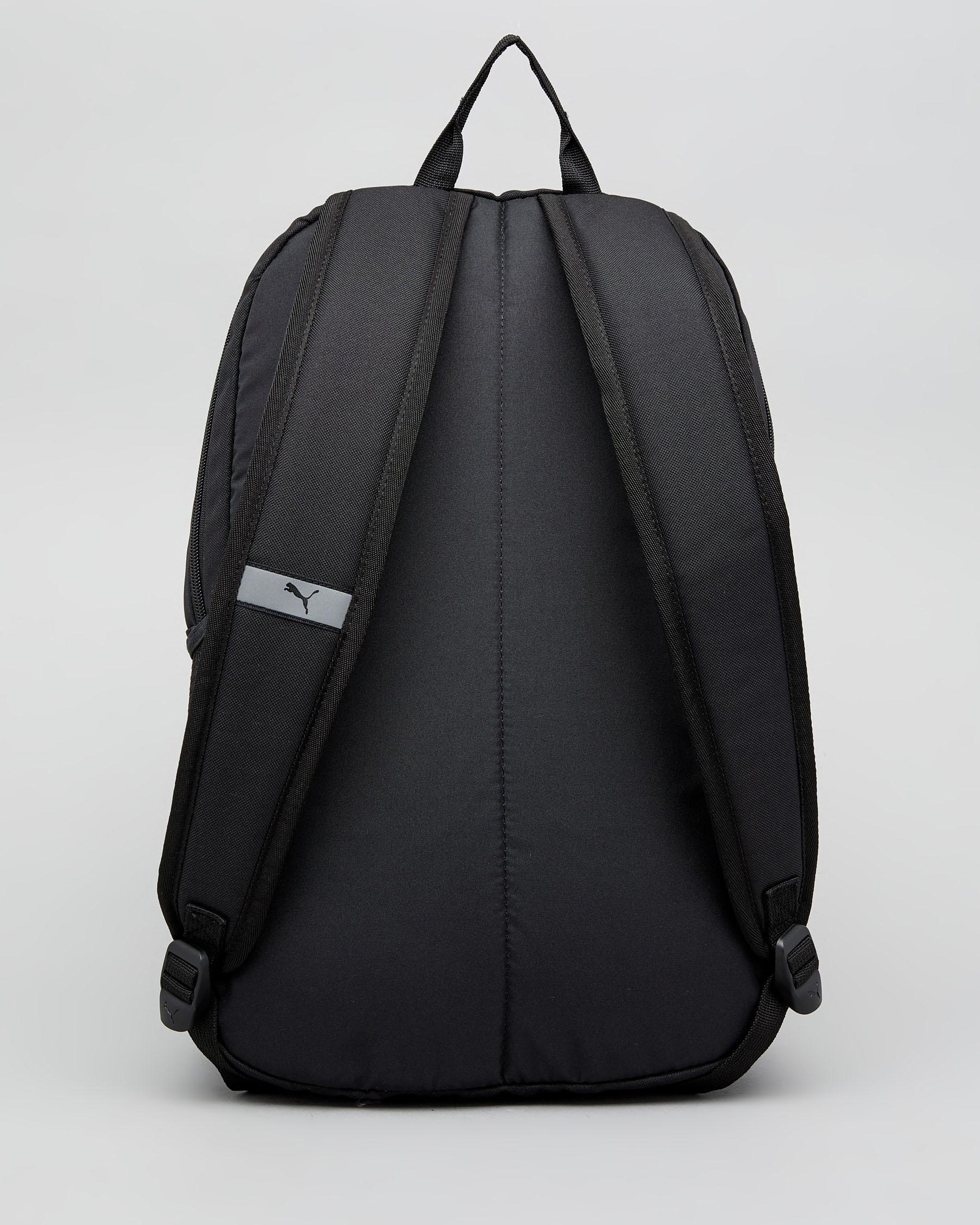 Shop Puma Phase II Backpack In Black - Fast Shipping & Easy Returns ...