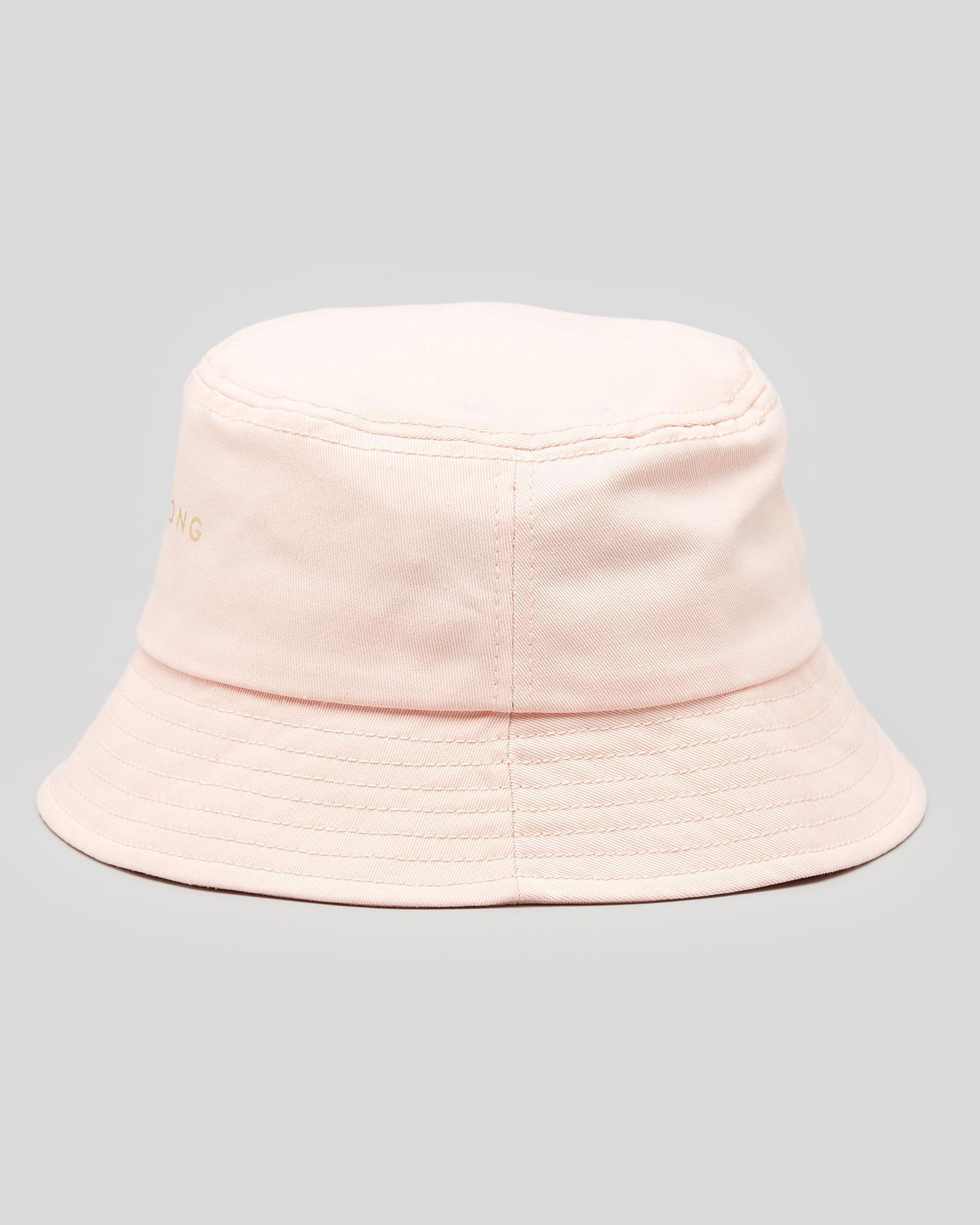 Shop Billabong Classic Bucket Hat In Dusty Pink - Fast Shipping & Easy ...