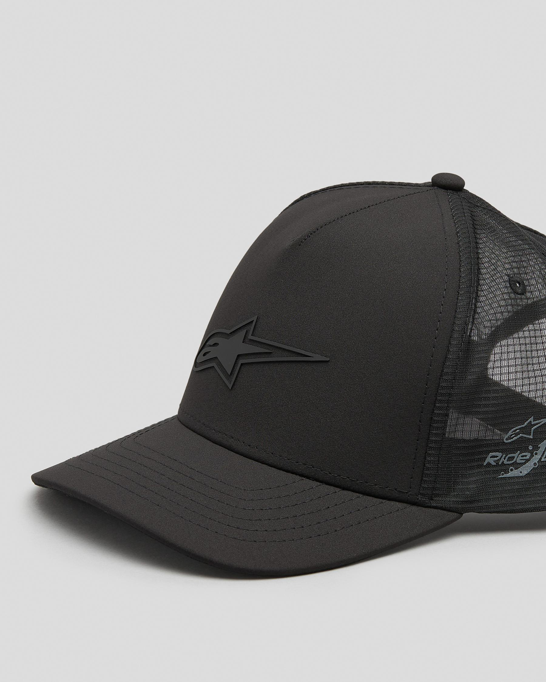 Alpinestars Advantage Tech Trucker Cap In Black/black - FREE* Shipping & Easy Returns - City ...