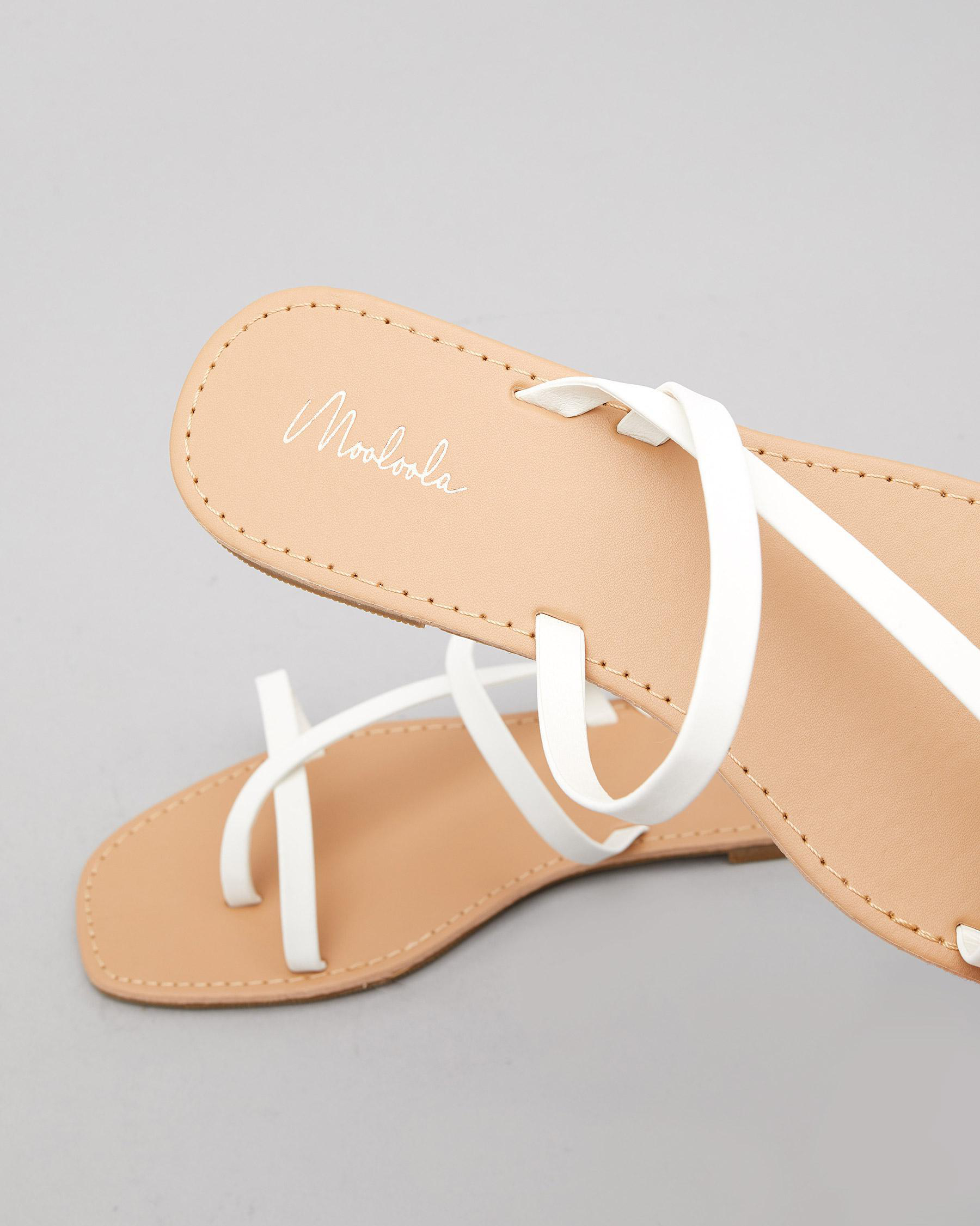 Shop Mooloola Dani Sandals In White - Fast Shipping & Easy Returns ...
