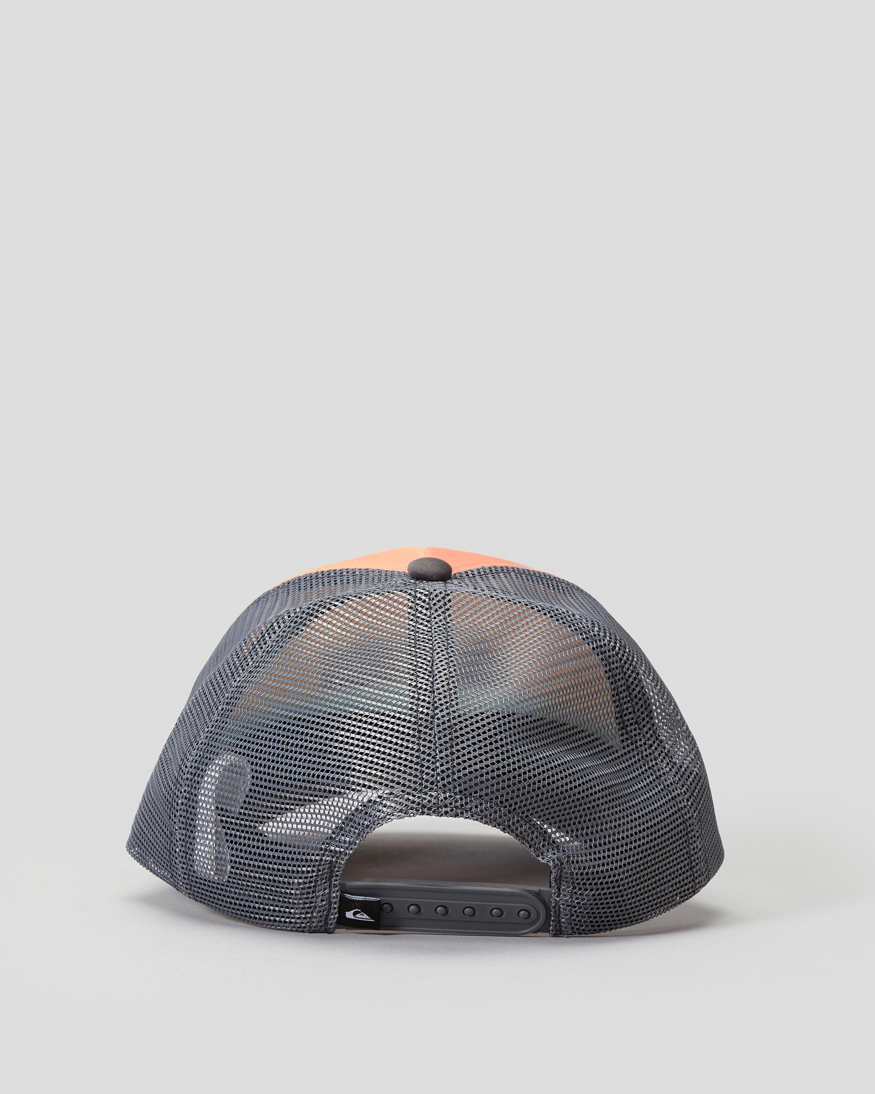 Shop Quiksilver Boys' Emu Coop Cap In Tarmac - Fast Shipping & Easy ...