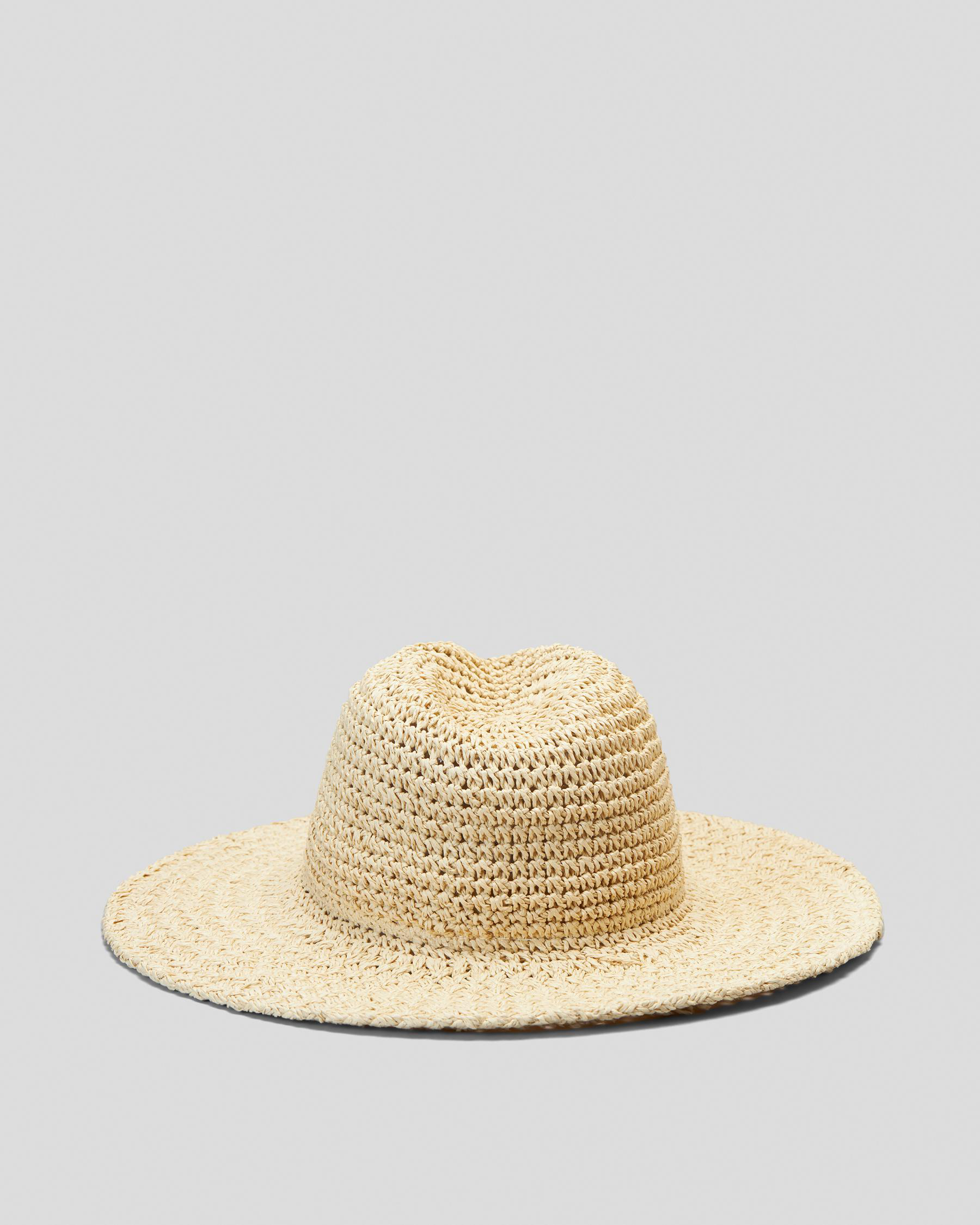 Shop Mooloola Twister Floppy Hat In Natural - Fast Shipping & Easy ...
