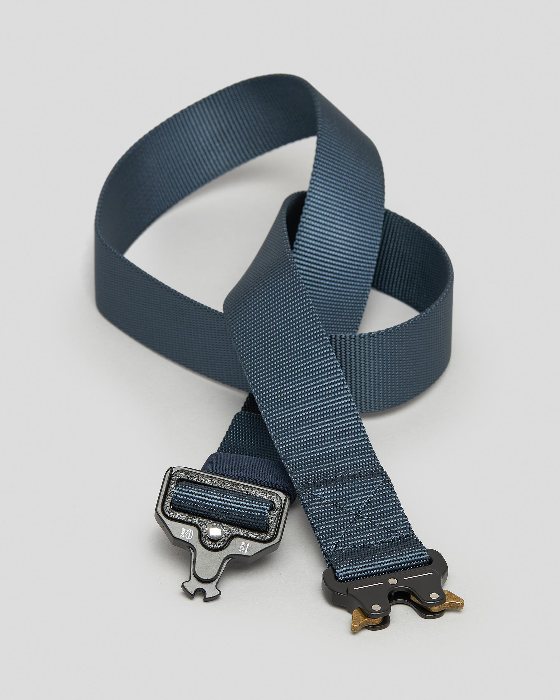 Shop Get It Now Security Web Belt In Navy - Fast Shipping & Easy ...