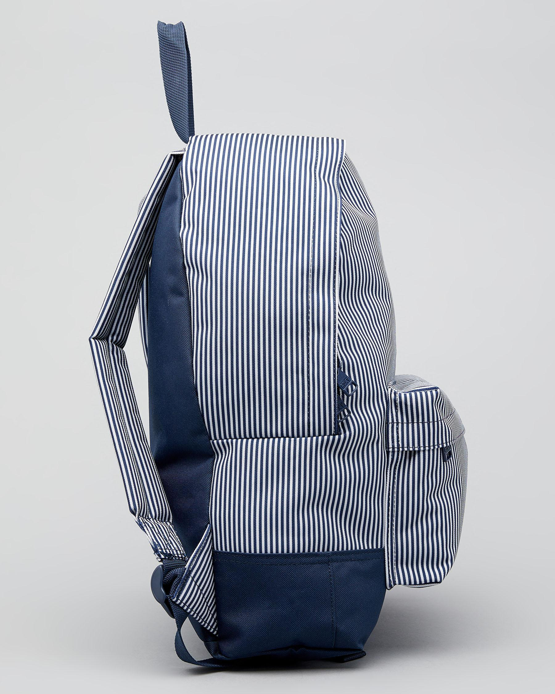 Shop Roxy Sugar Baby Backpack In Mood Indigo Vogia S - Fast Shipping ...