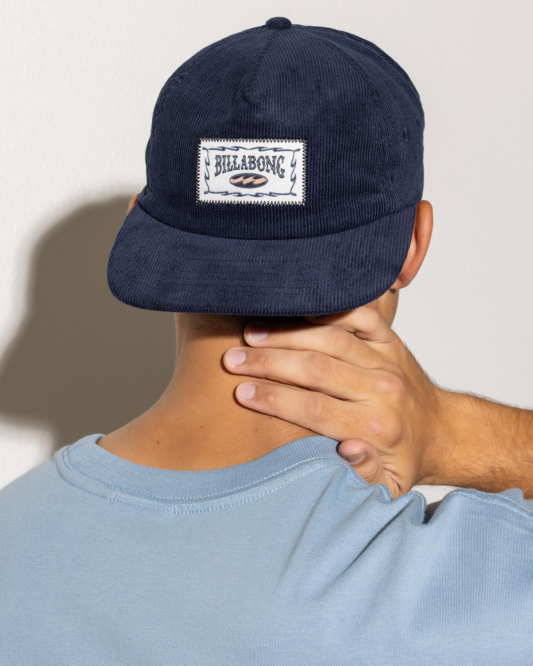 Shop Billabong Heritage Strapback Cap In Steel Blue - Fast Shipping & Easy Returns - City Beach ...