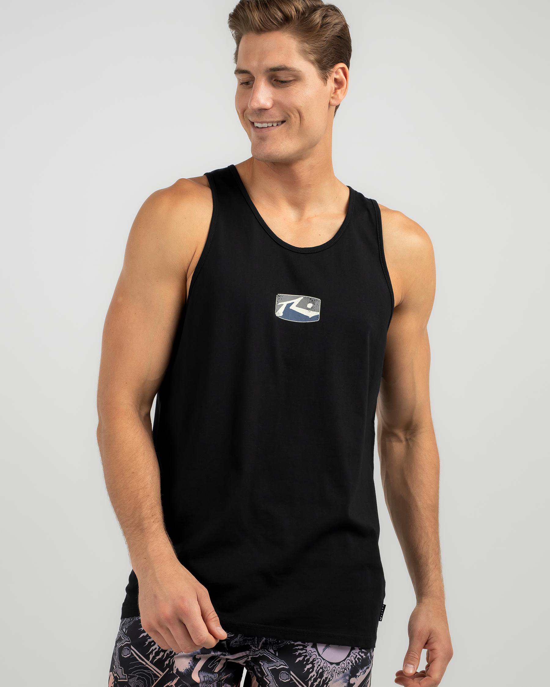 Shop Rusty Click Bait Tank In Black - Fast Shipping & Easy Returns ...