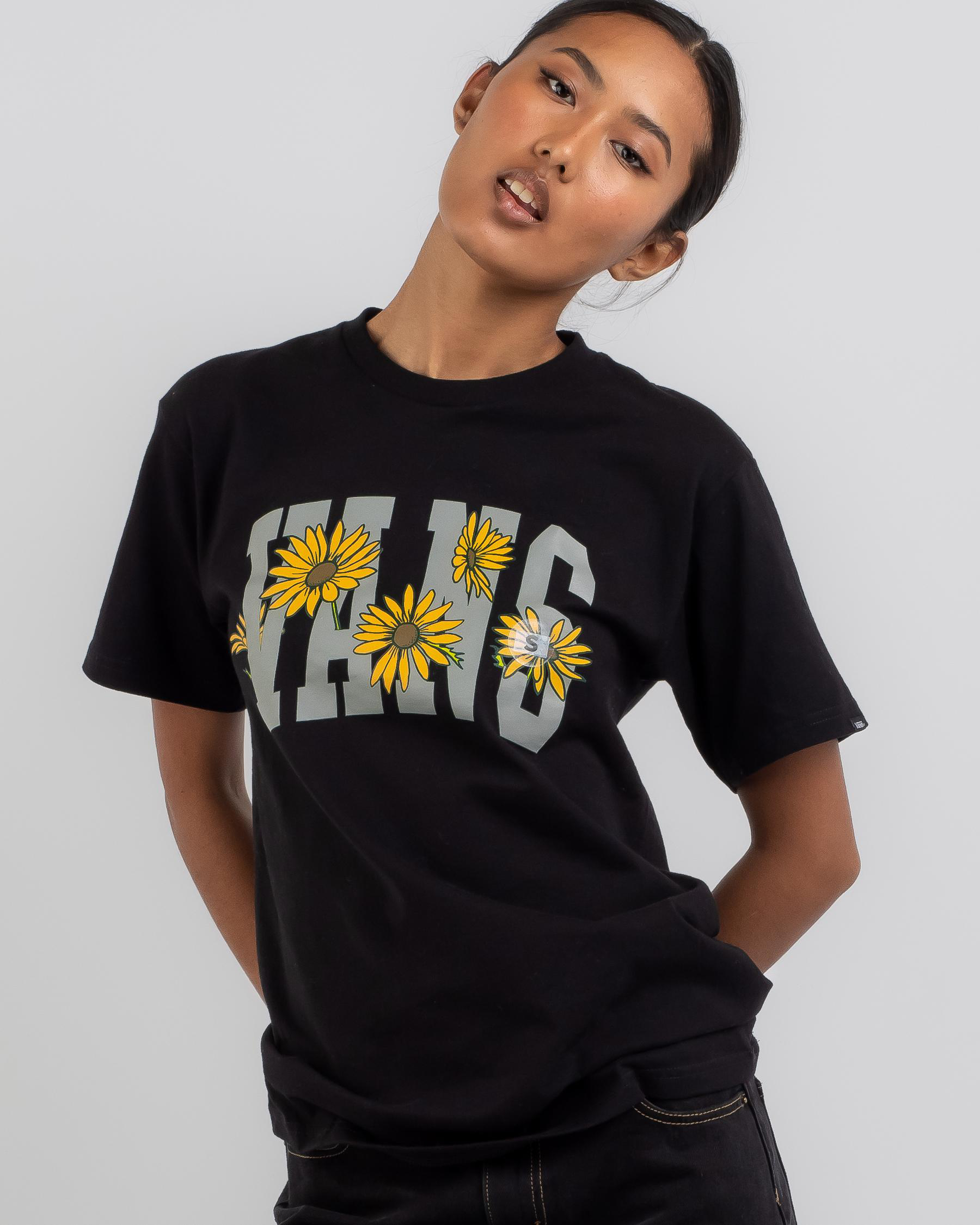 Shop Vans Healing T-Shirt In Black - Fast Shipping & Easy Returns ...