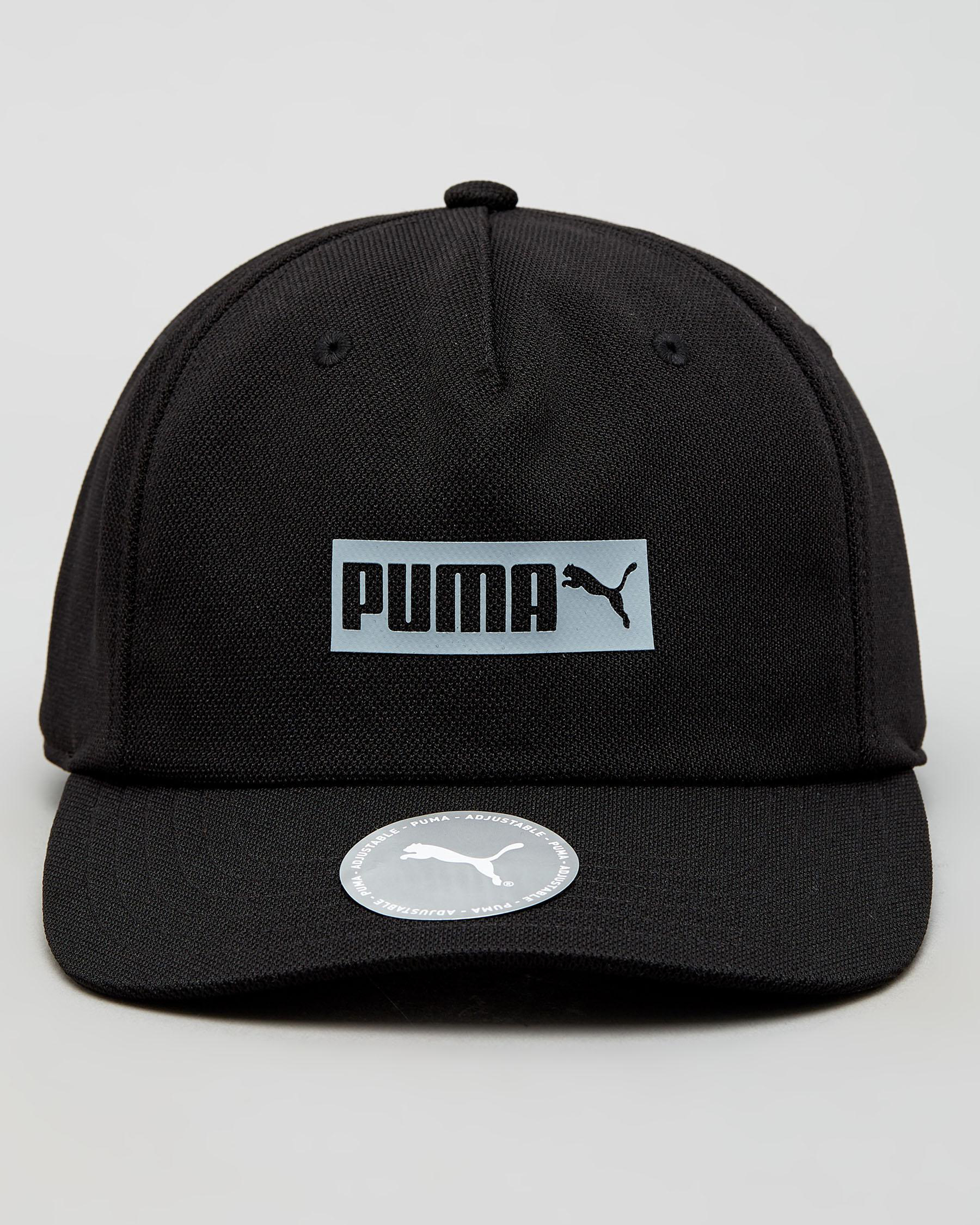 Shop Puma Archive Low Pro Cap In Black - Fast Shipping & Easy Returns ...