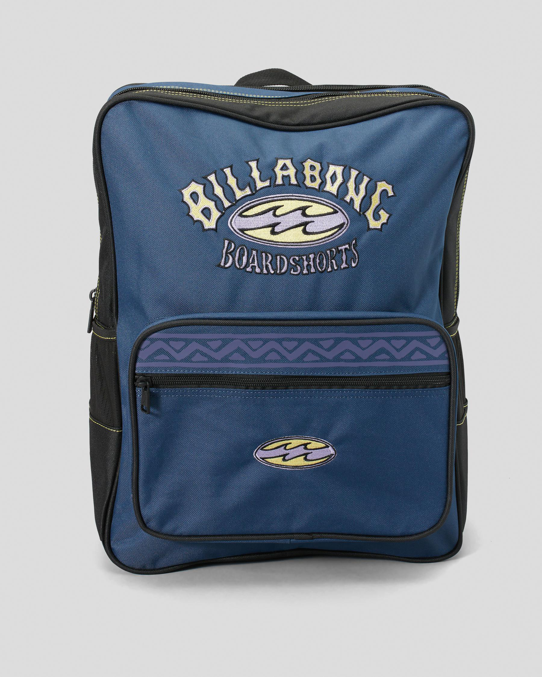 Shop Billabong Traditional Toaster Backpack In Dark Blue - Fast ...