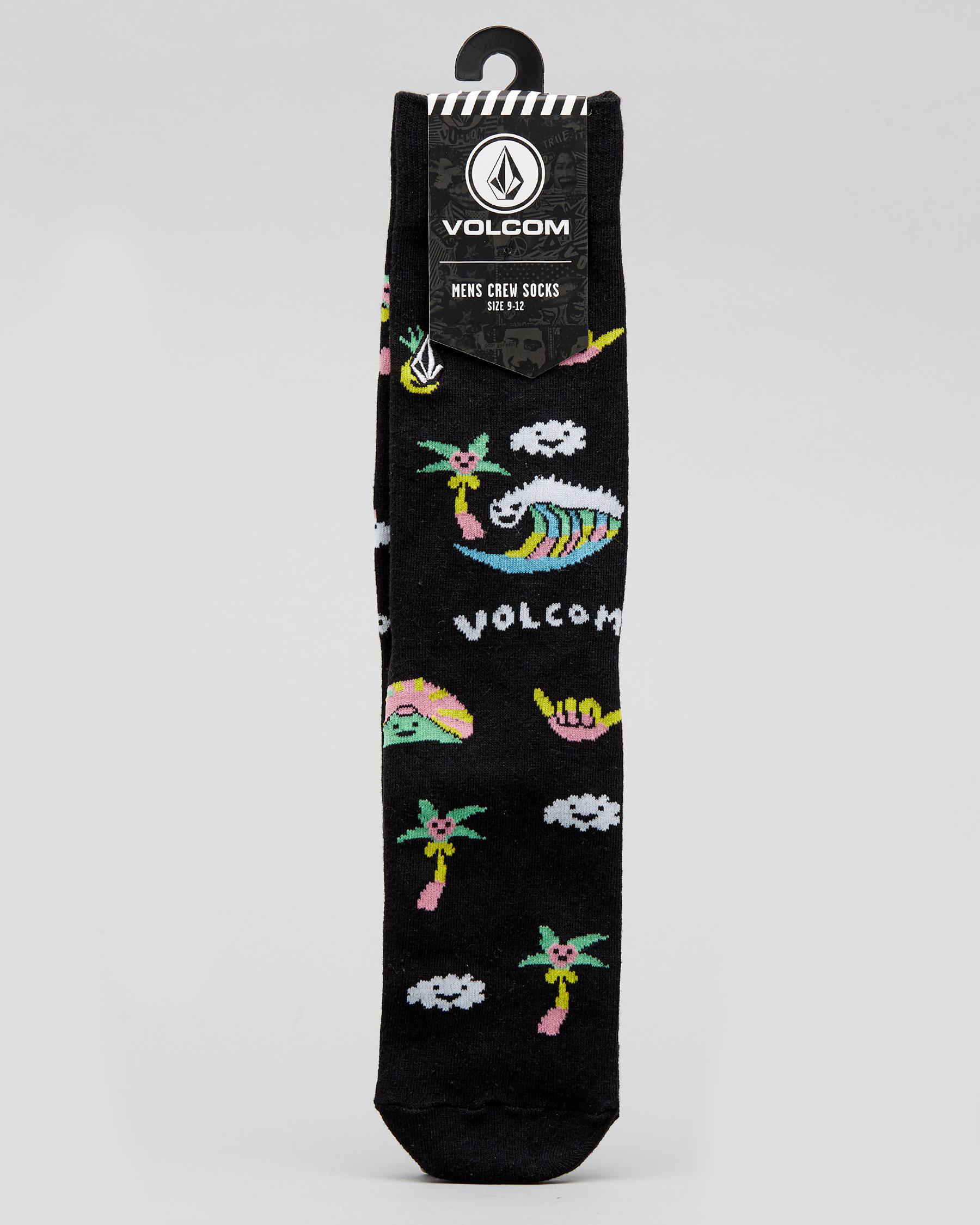 Shop Volcom True Socks In Black - Fast Shipping & Easy Returns - City ...