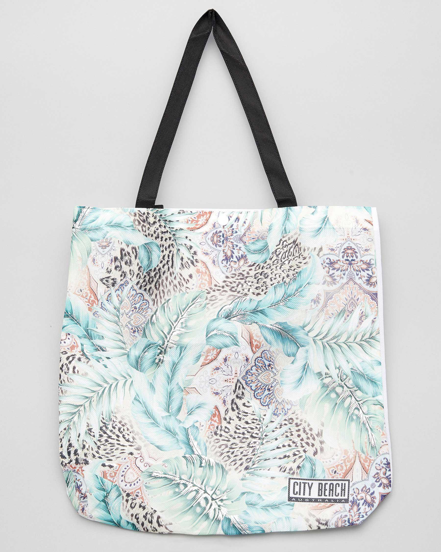 Shop Mooloola Leopard Jungle Eco Bag In Multi - Fast Shipping & Easy ...