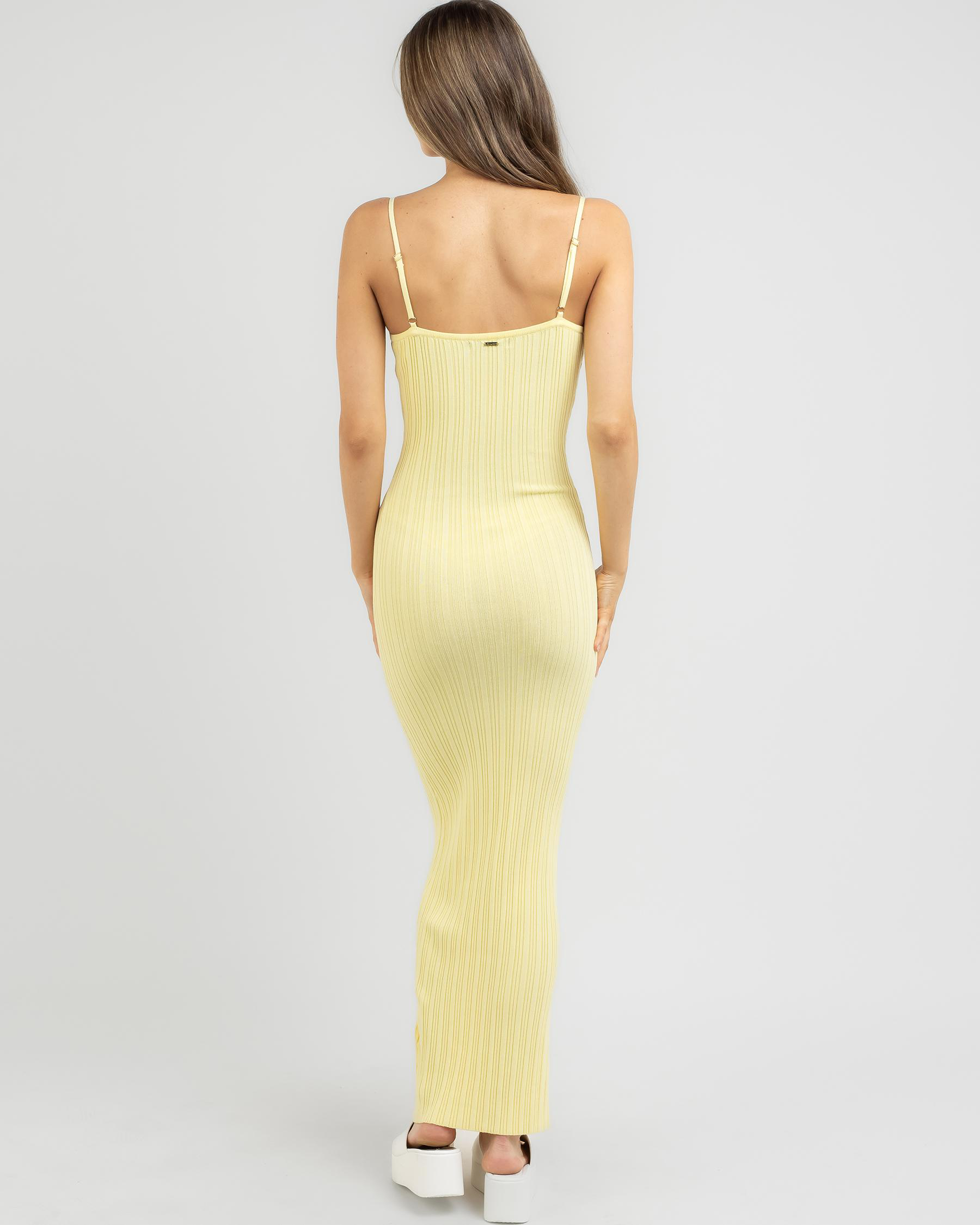 Shop Ava And Ever Jemma Maxi Dress In Yellow - Fast Shipping & Easy ...