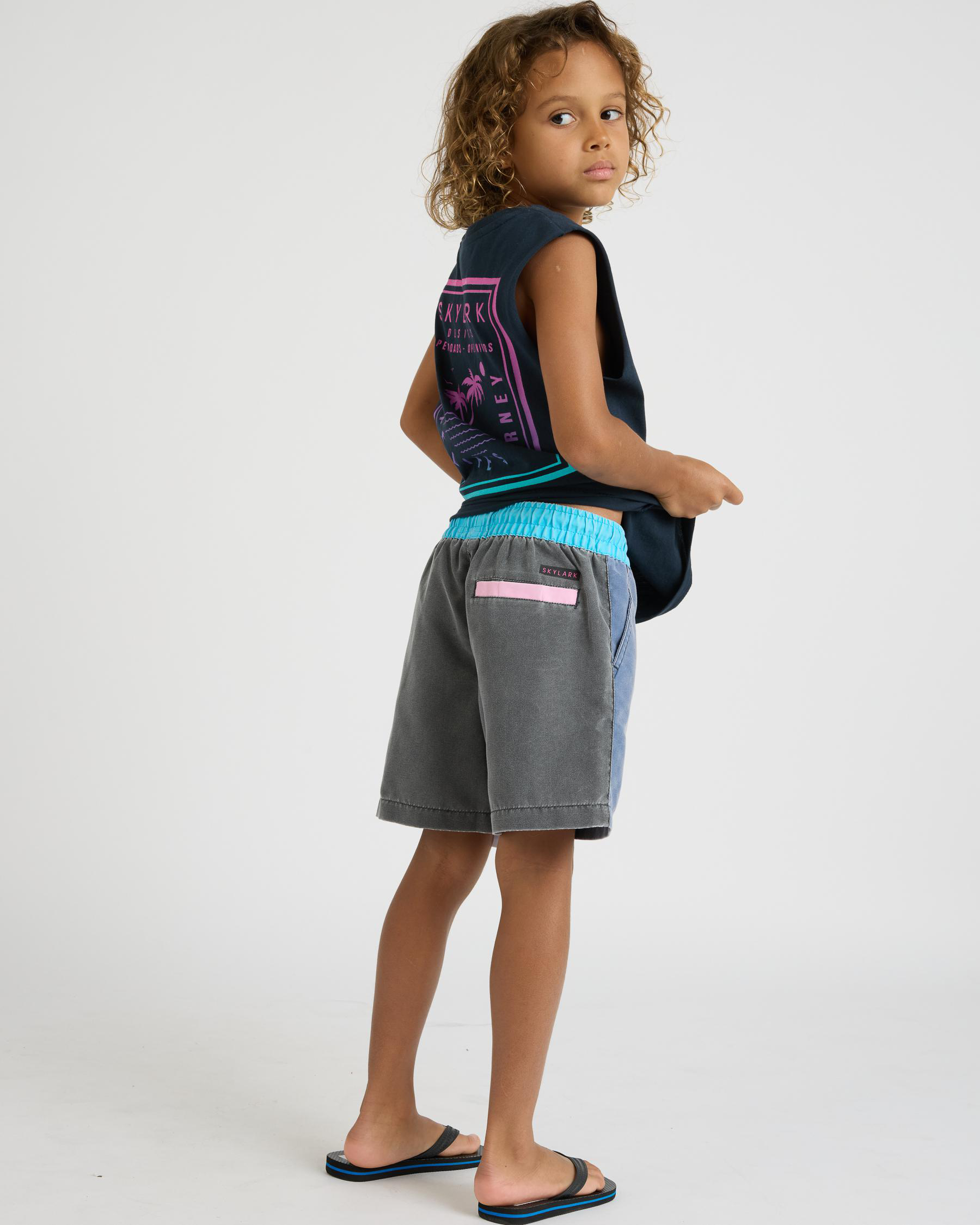 Skylark Toddlers' Sequence Mully Shorts In Multi - FREE* Shipping ...
