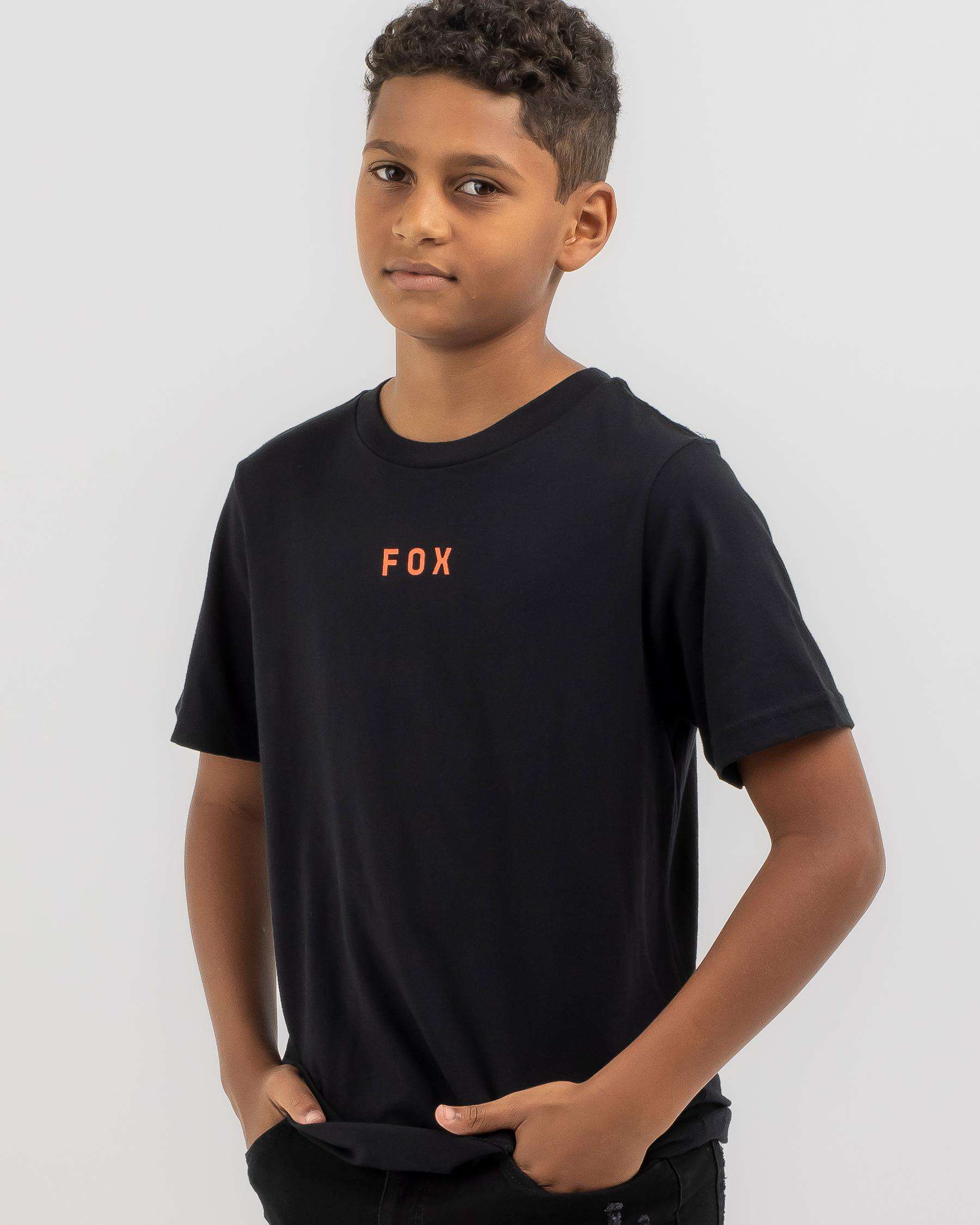 Shop Fox Boys' Magnetic T-Shirt In Black - Fast Shipping & Easy Returns - City Beach Australia