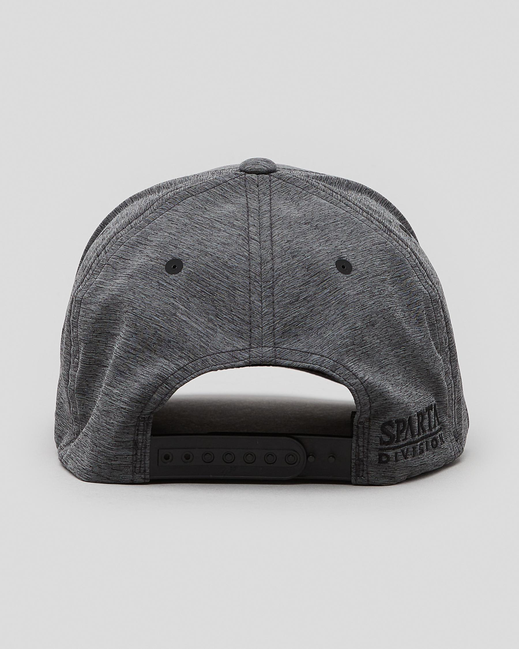 Shop Sparta Stadium Snapback Cap In Grey Heather - Fast Shipping & Easy ...