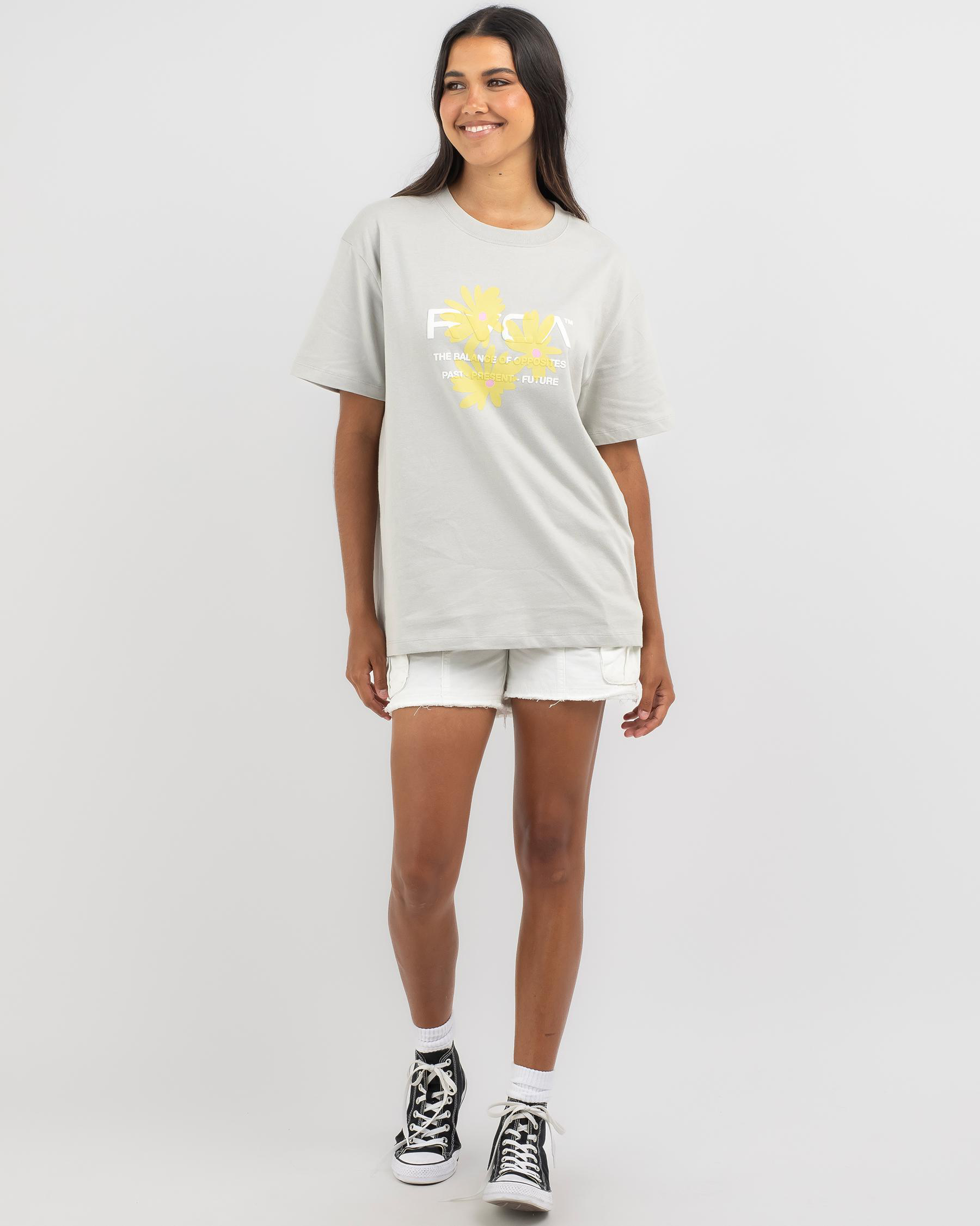 Shop RVCA Ground Cover Relaxed T-Shirt In Vapor - Fast Shipping & Easy Returns - City Beach ...