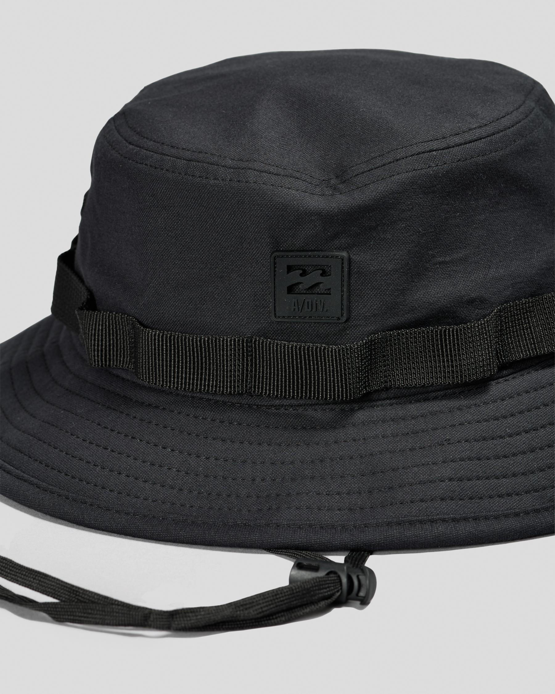 Shop Billabong ADIV Boonie Hat In Black - Fast Shipping & Easy Returns ...