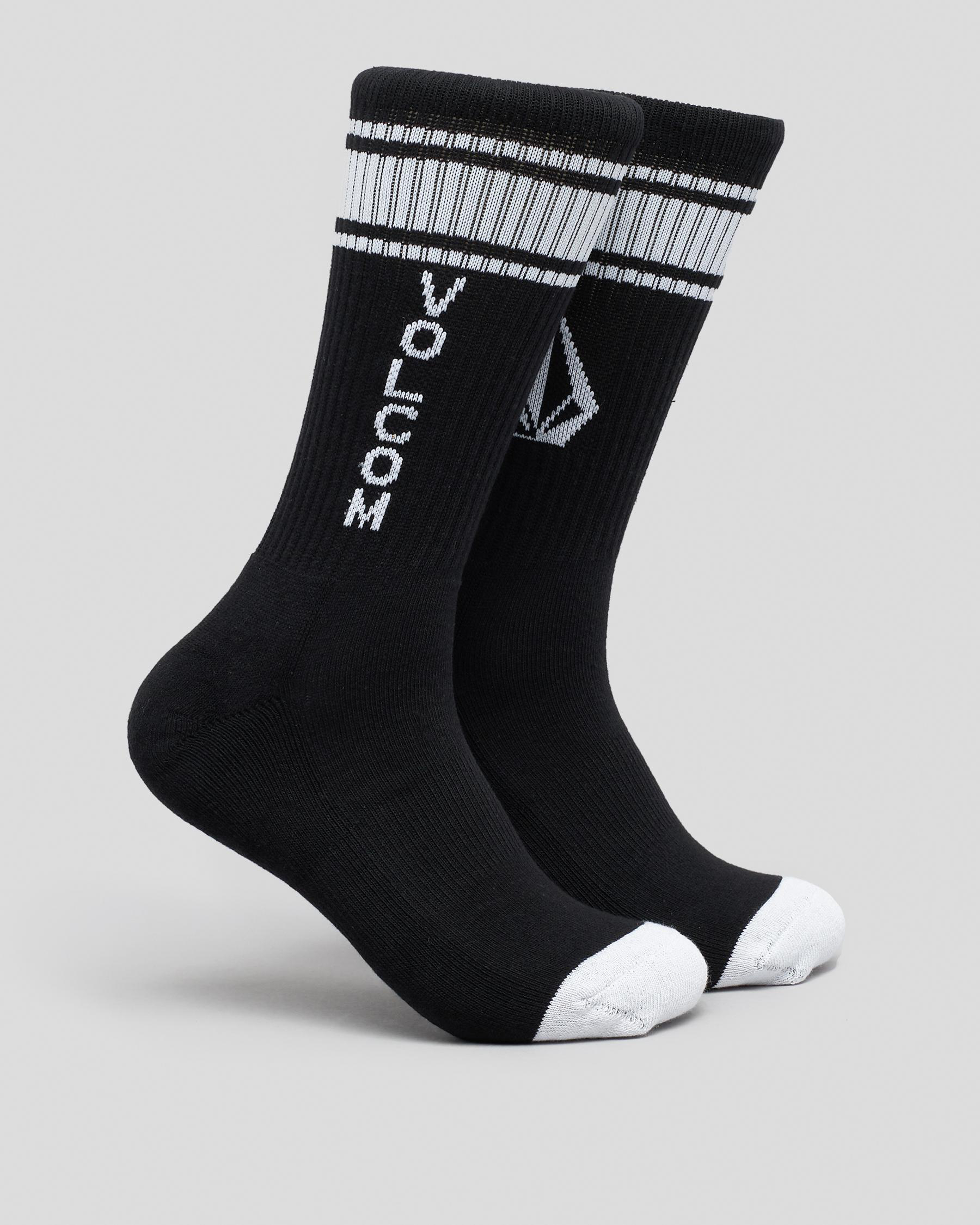 Shop Volcom Vibes Socks In Black - Fast Shipping & Easy Returns - City ...